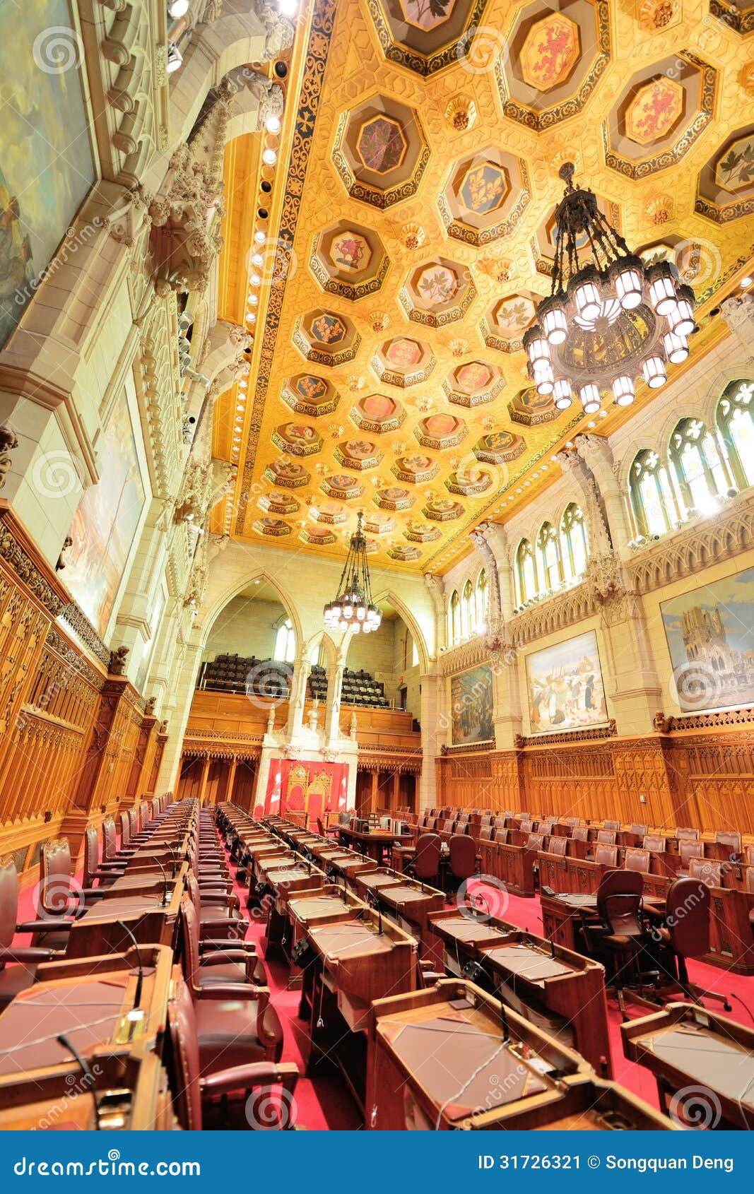 De Bouw Van De Het Parlementsheuvel Van Canada Redactionele Foto ...