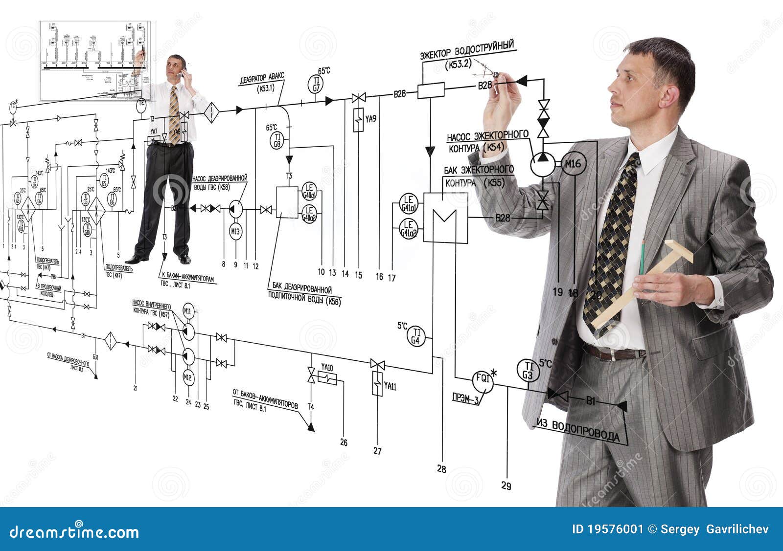 De Bouw Van De Techniek Het Ontwerpen Stock Afbeelding - Image of ...