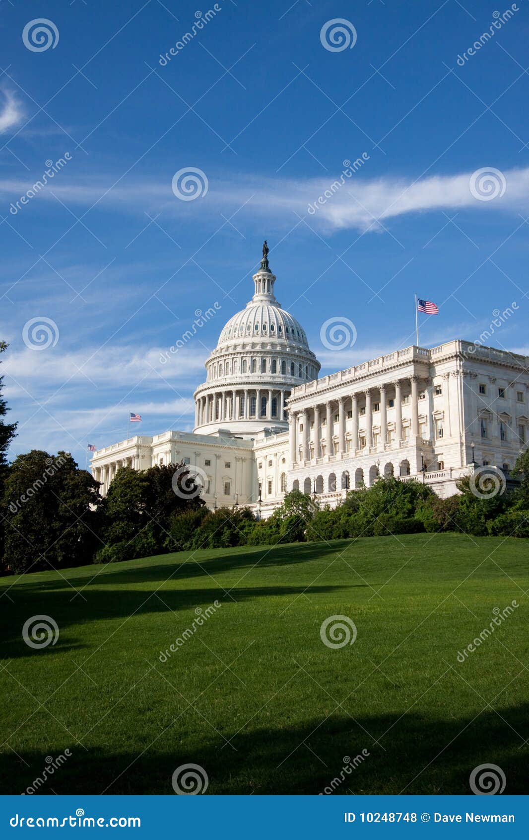 De Bouw Van Het Capitool, Washington DC Stock Foto - Image of ...