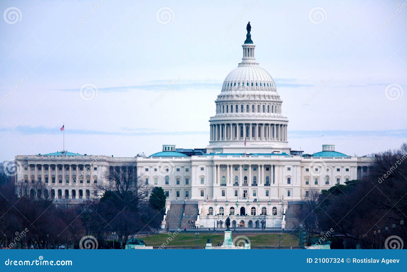 De Bouw Van Het Capitool, Washington DC Stock Foto - Image of congres ...