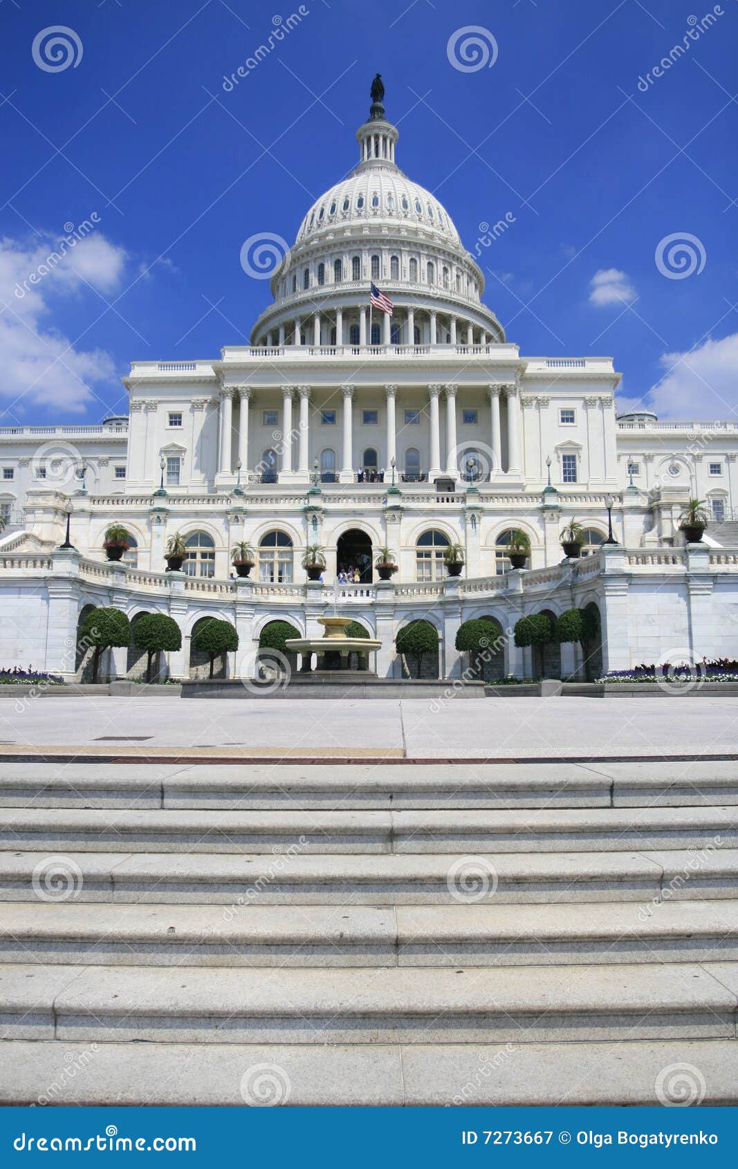 De Bouw Van Het Capitool in Washington DC Stock Afbeelding - Image of ...