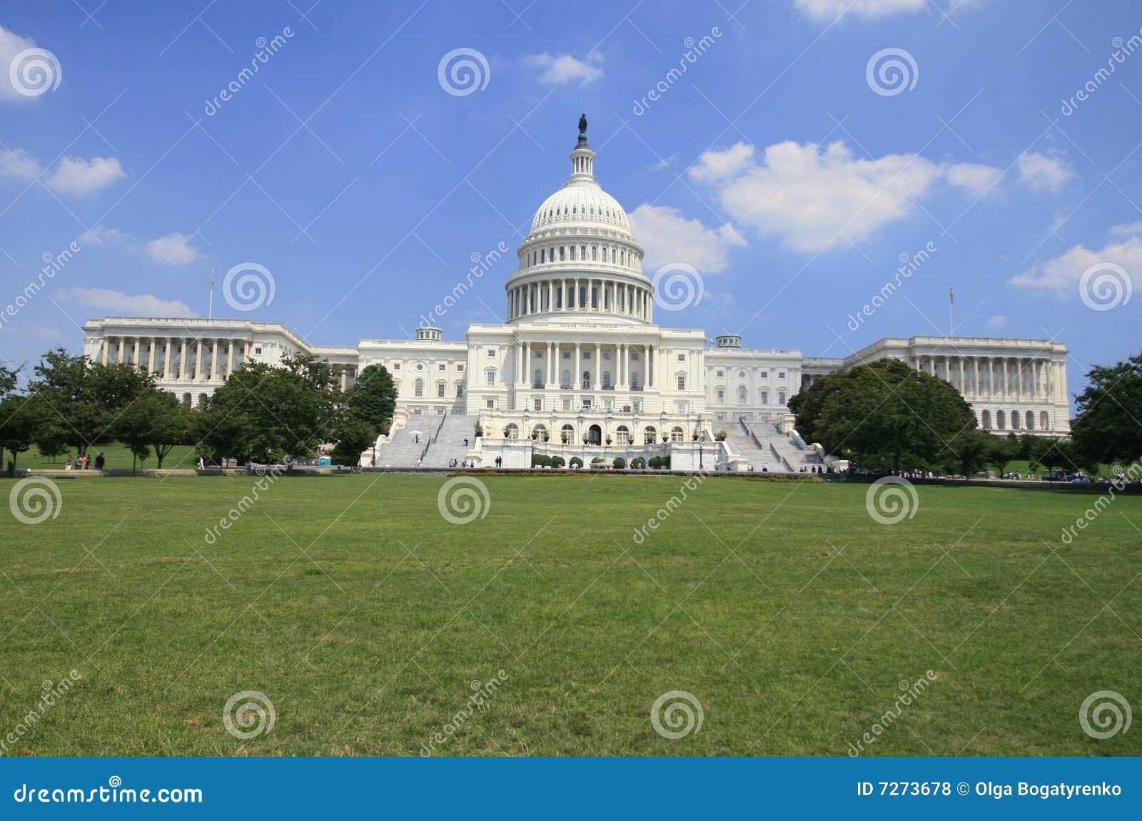 De Bouw Van Het Capitool in Washington DC Stock Foto - Image of ...