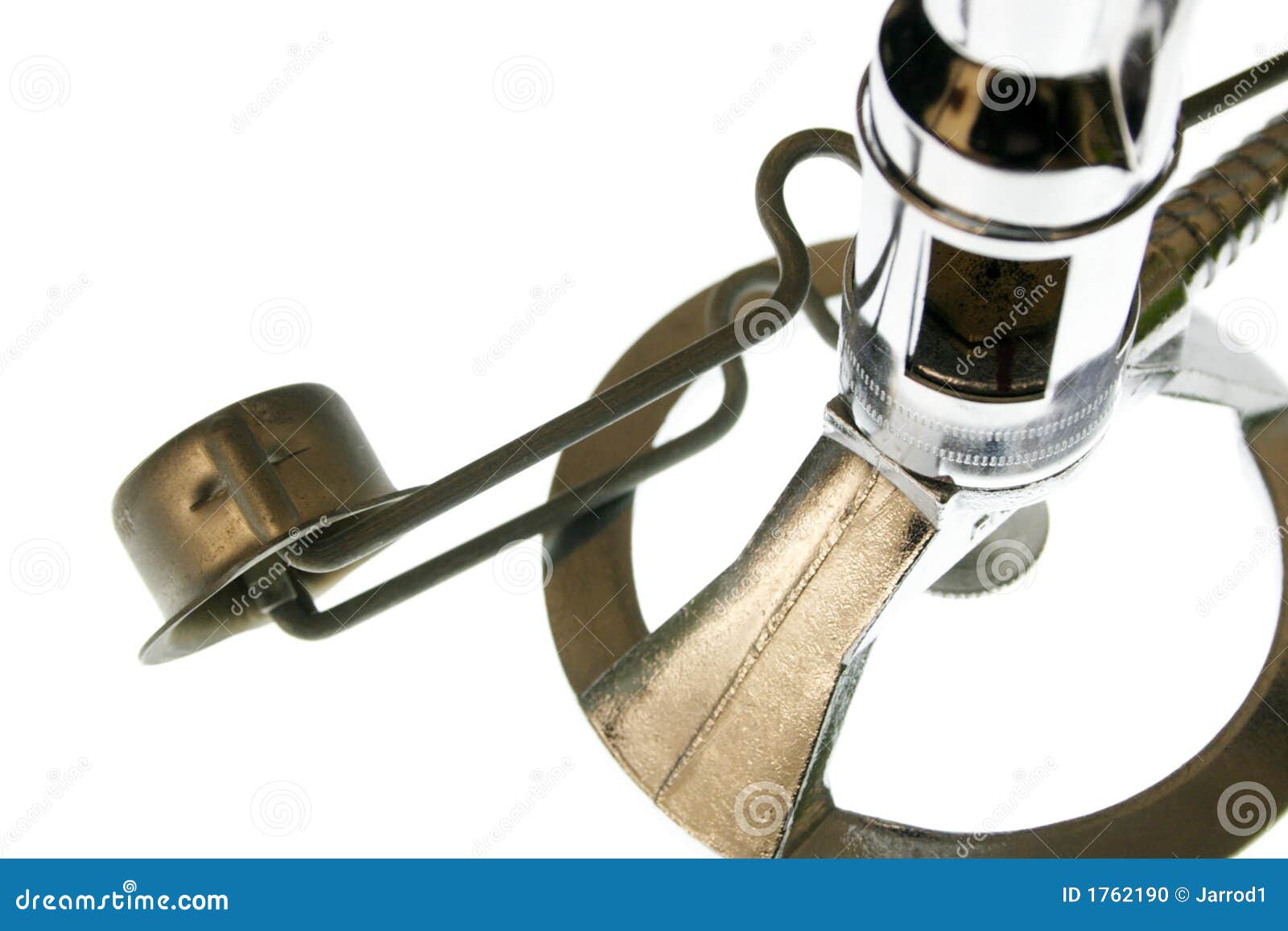 Bunsenbrander stock foto. Image of vonk, chemie, bunsen - 1762190