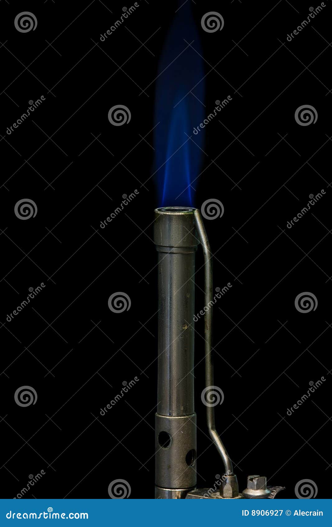 De brander van Bunsen stock afbeelding. Image of ontdekking - 8906927