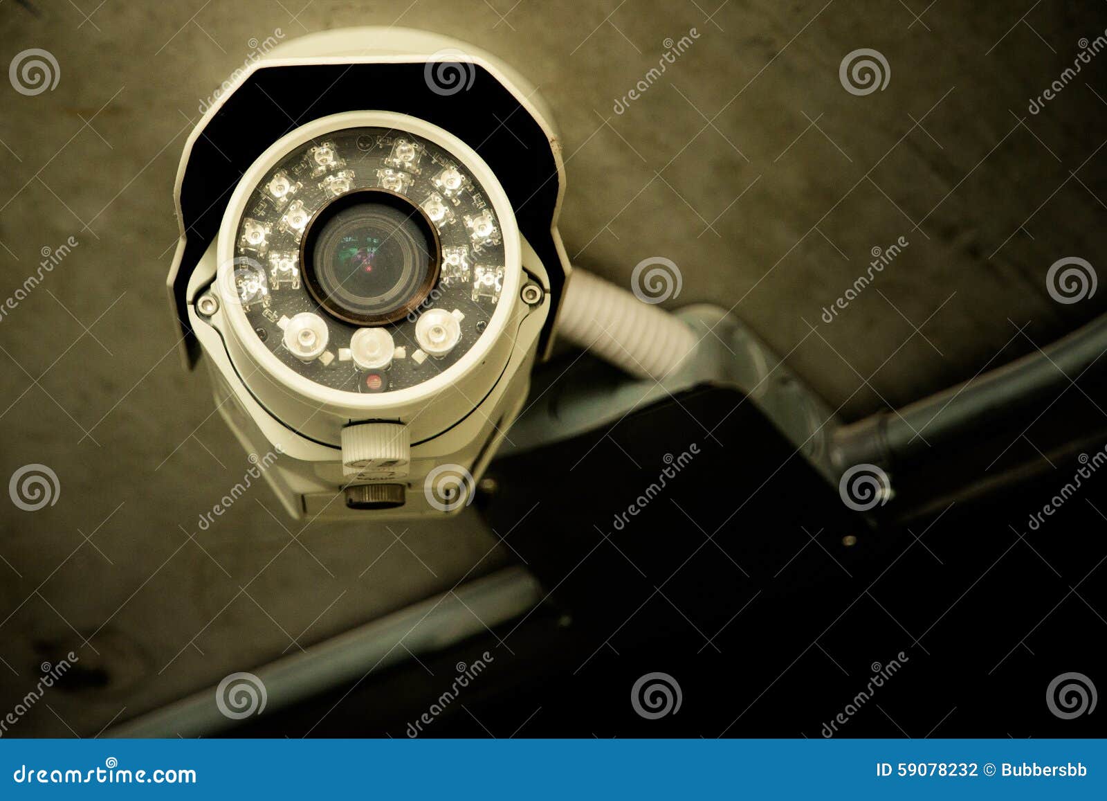 De Camera's Van De Veiligheid Stock Foto - Image of controle, monitor ...