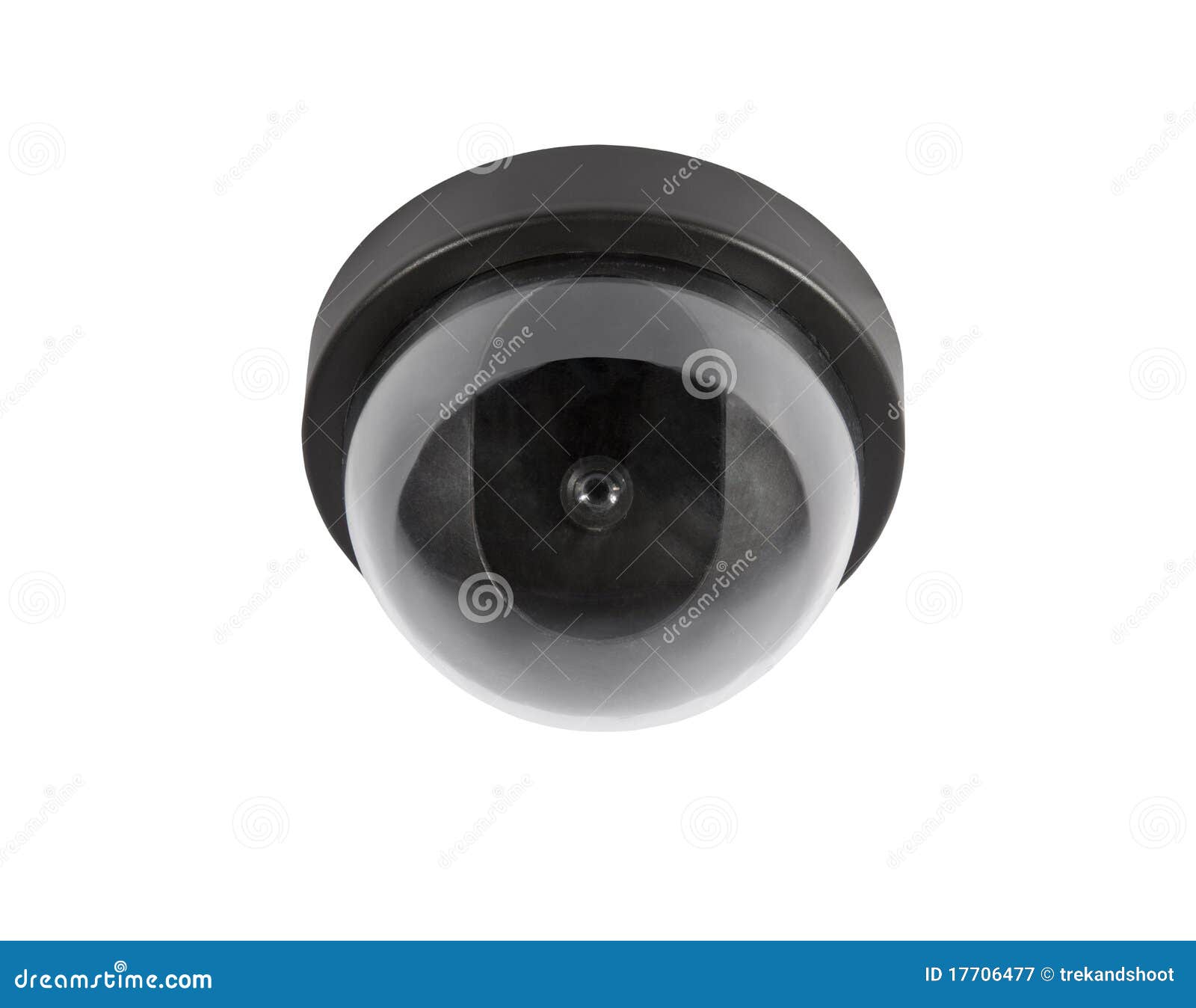 De Camera Van De Veiligheid Stock Afbeelding - Image of plafond, koepel ...