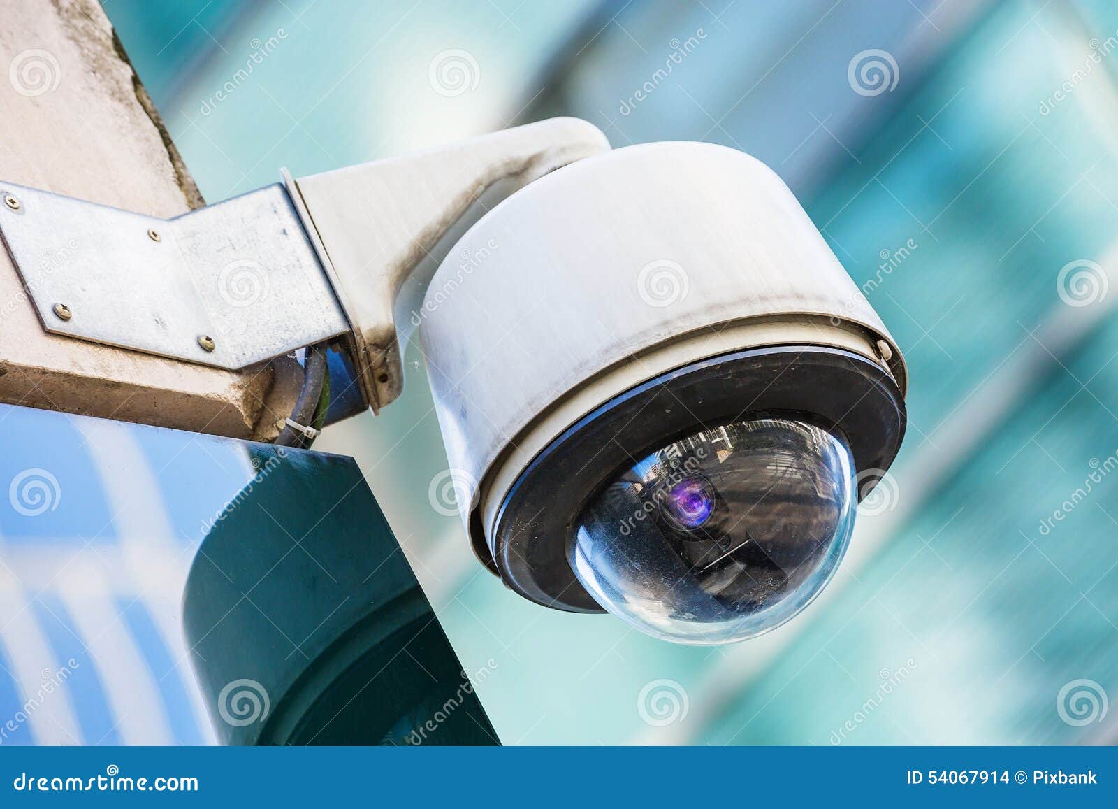 De Camera Van De Veiligheid En Stedelijke Video Stock Foto - Image of ...