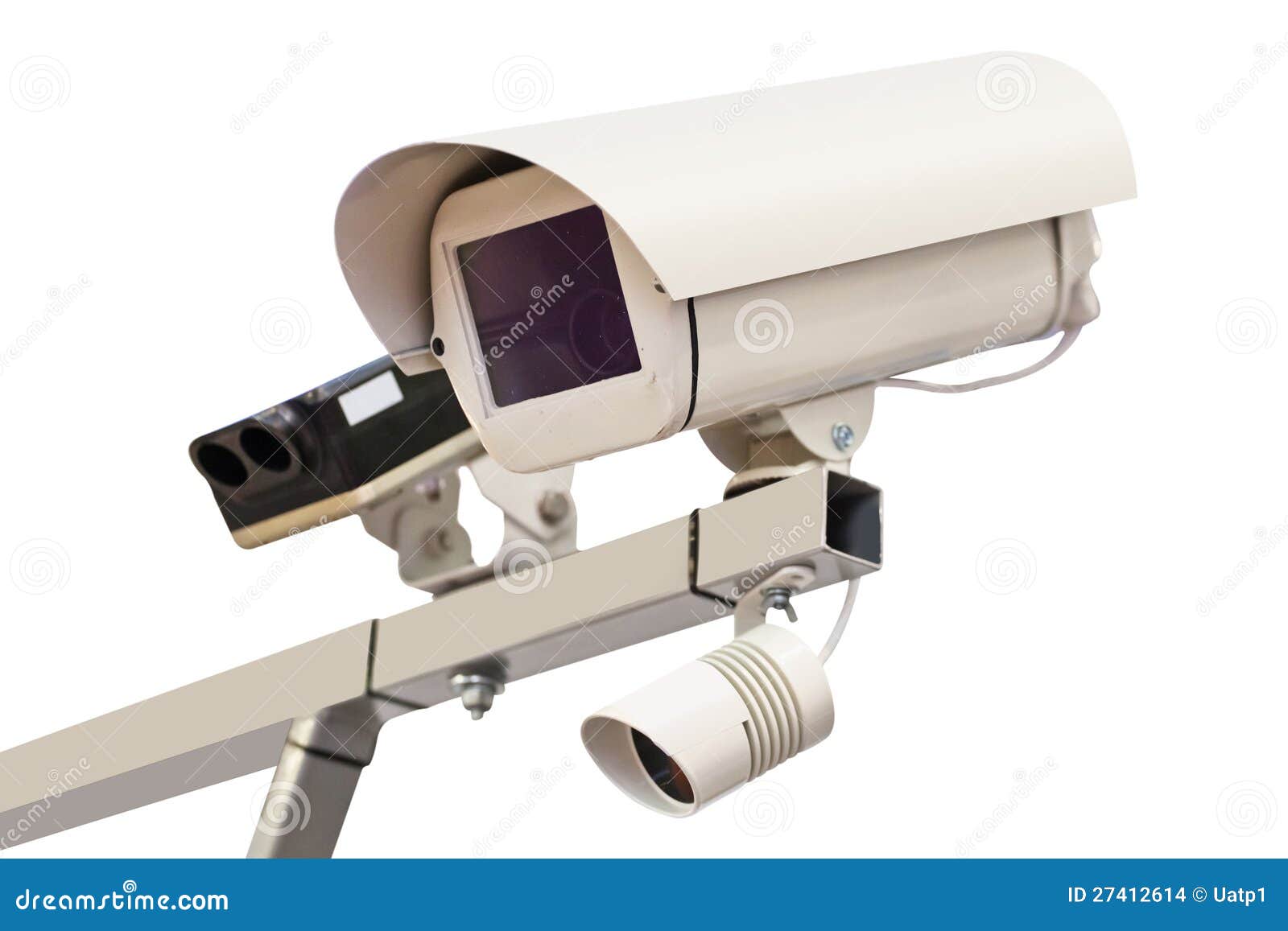 De camera van het toezicht stock foto. Image of teken - 27412614