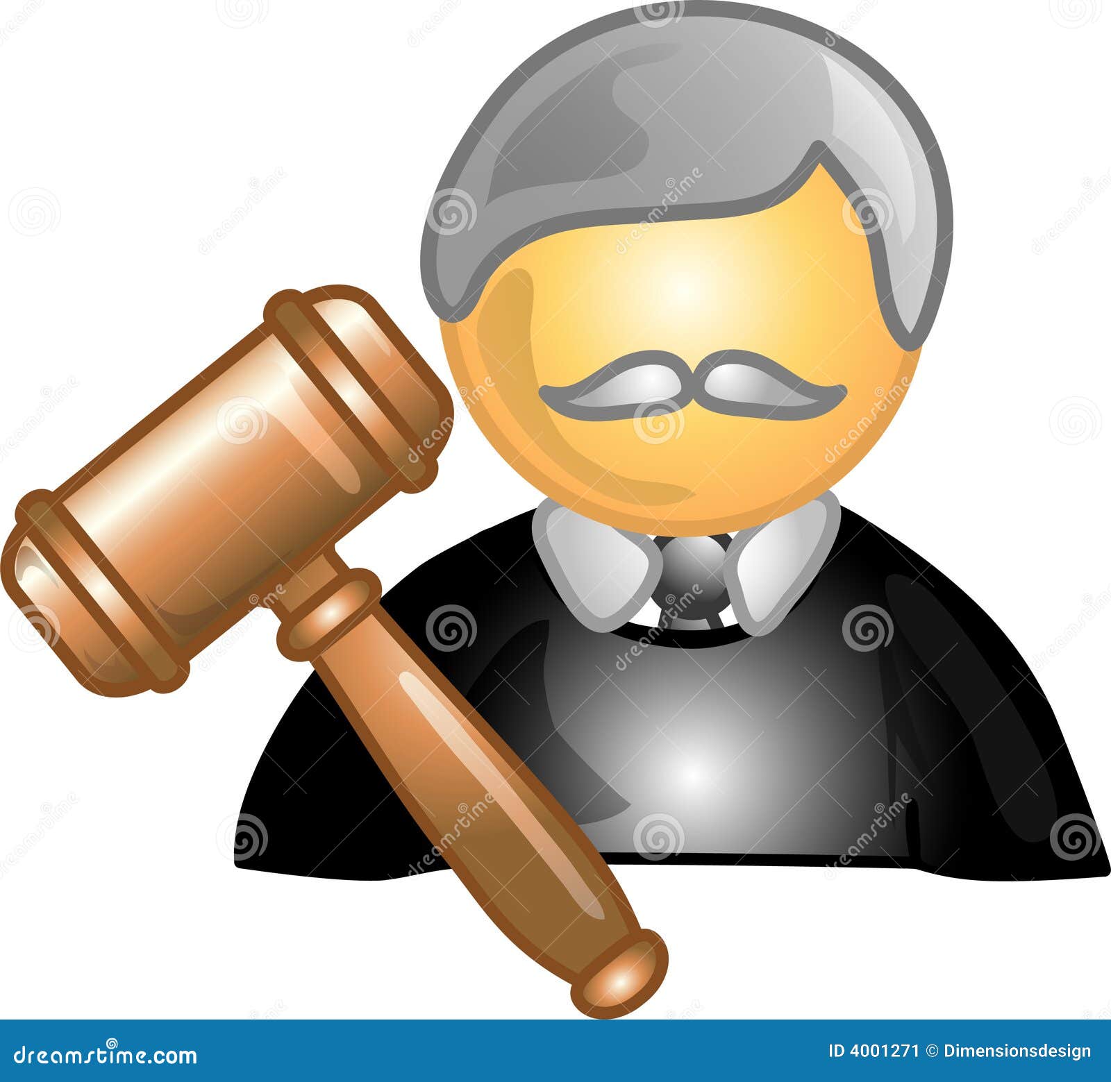 De Carrièrepictogram of Symbool Van De Rechter Vector Illustratie ...