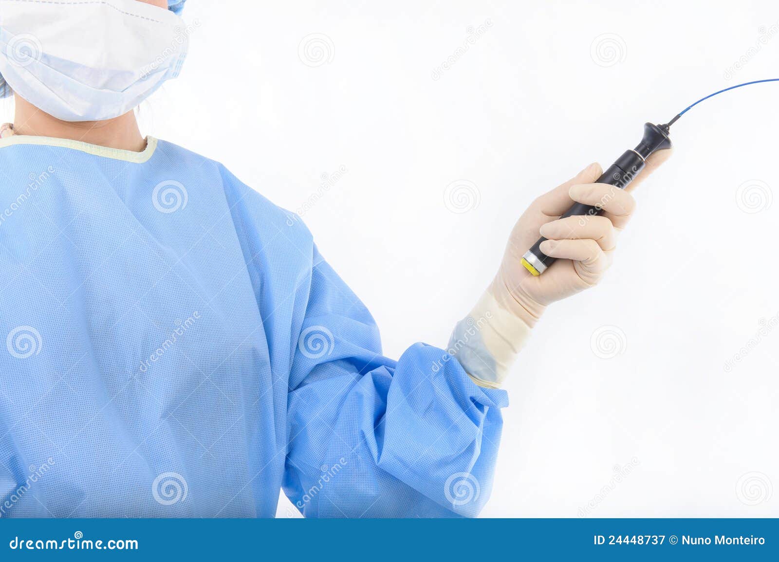 De Catheter Van De Ablatie in De Hand Stock Afbeelding - Image of ...