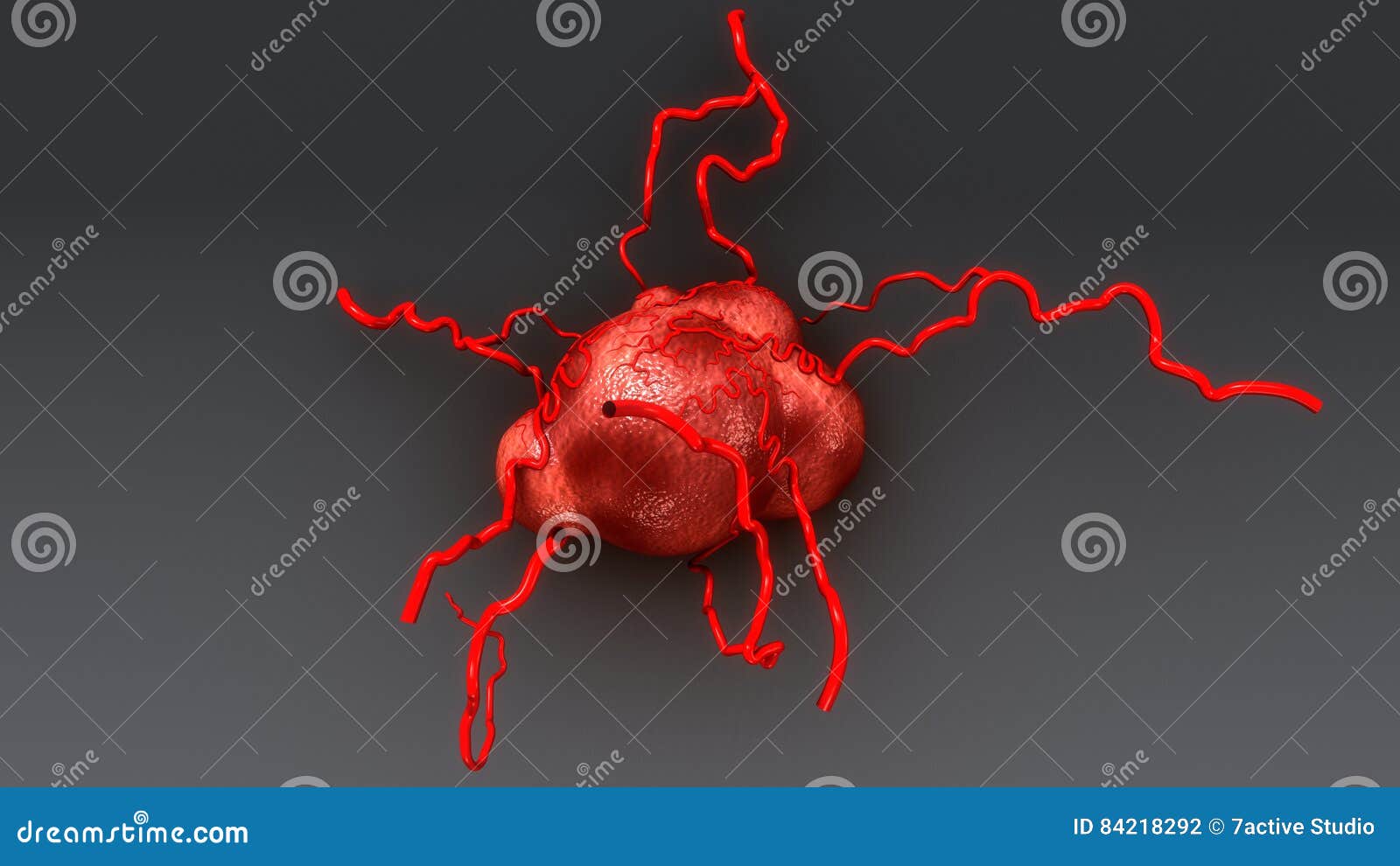 De Cel van borstkanker stock illustratie. Illustration of mammogram ...