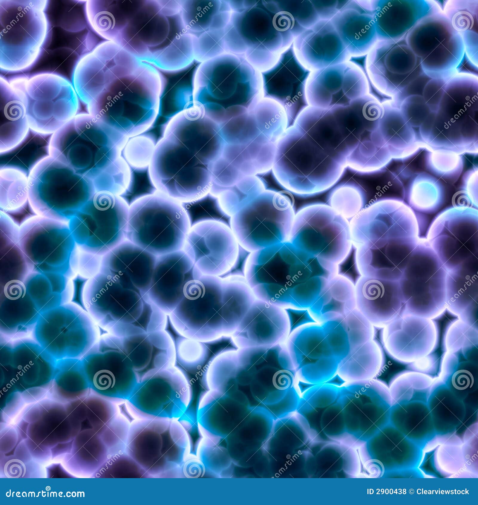 De Cellen Sluiten Omhoog Microscoop Vector Illustratie - Illustratie ...