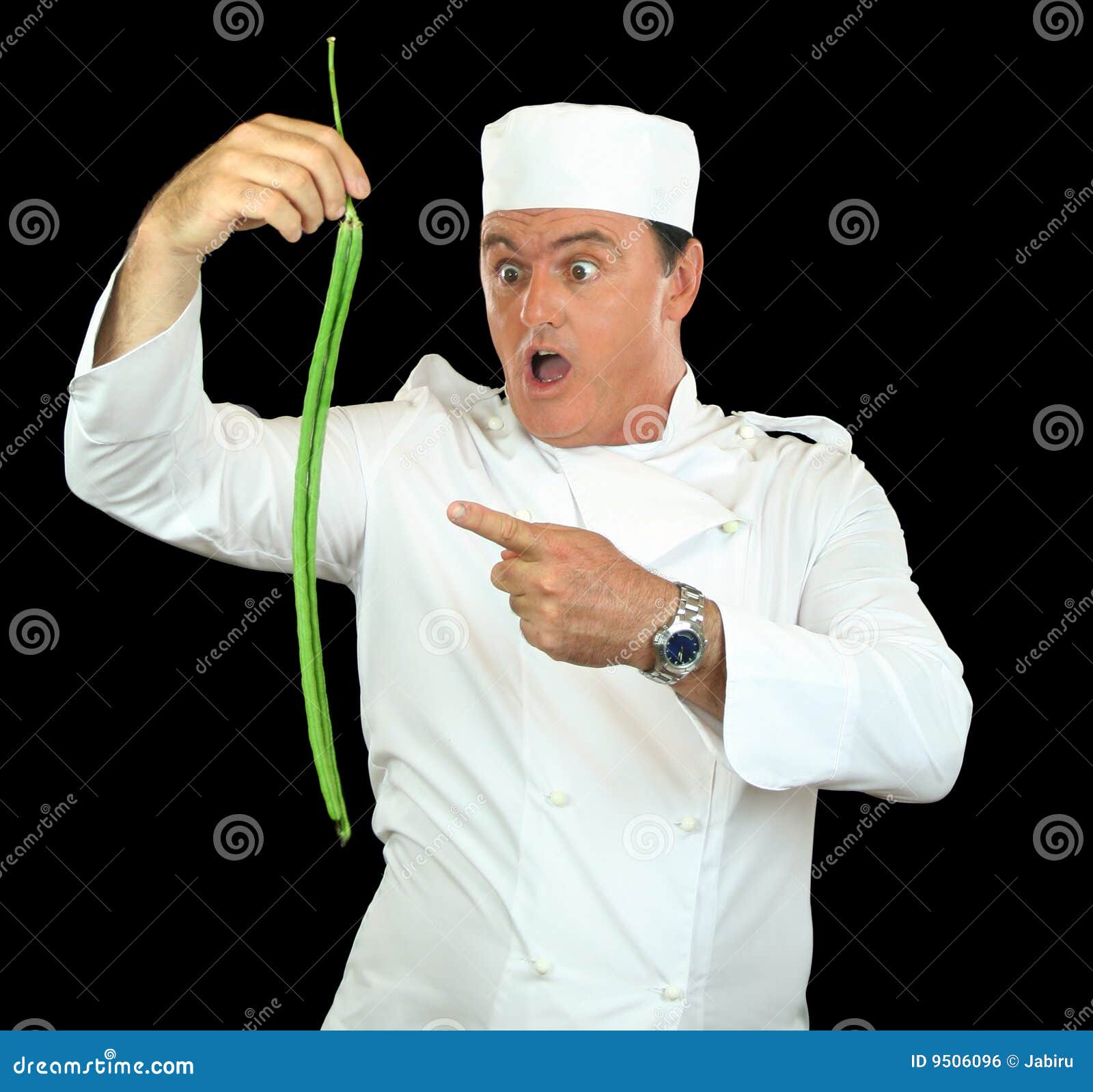 De Chef-kok Van De Boon Van De Slang Stock Foto - Image of ...