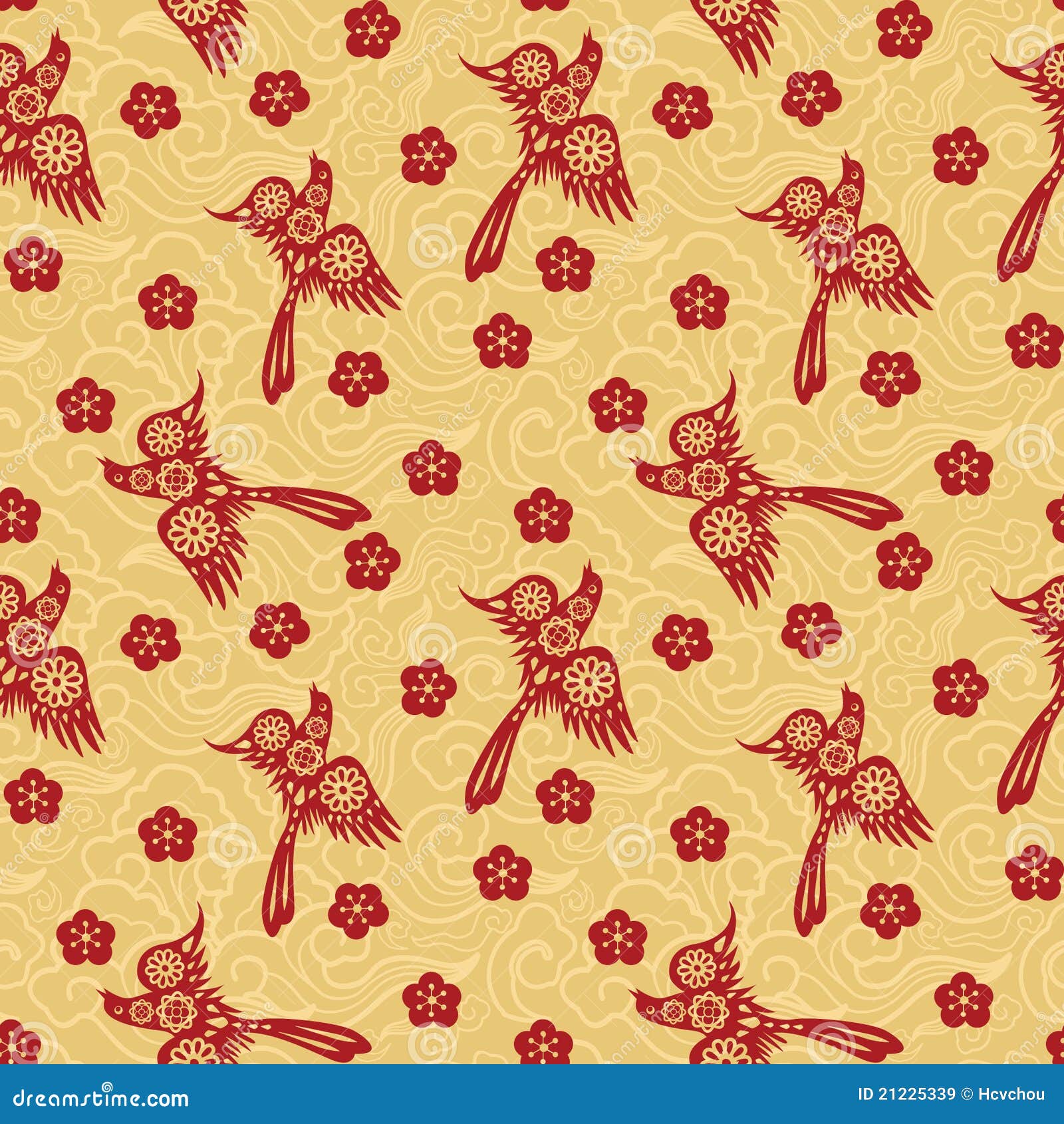 De Chinese Achtergrond Van Het Patroon Vector Illustratie ...