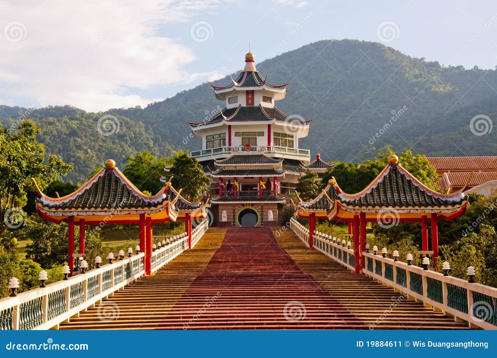 De Chinese Tempel Van Kong Van De Chi Stock Afbeelding - Image of ...