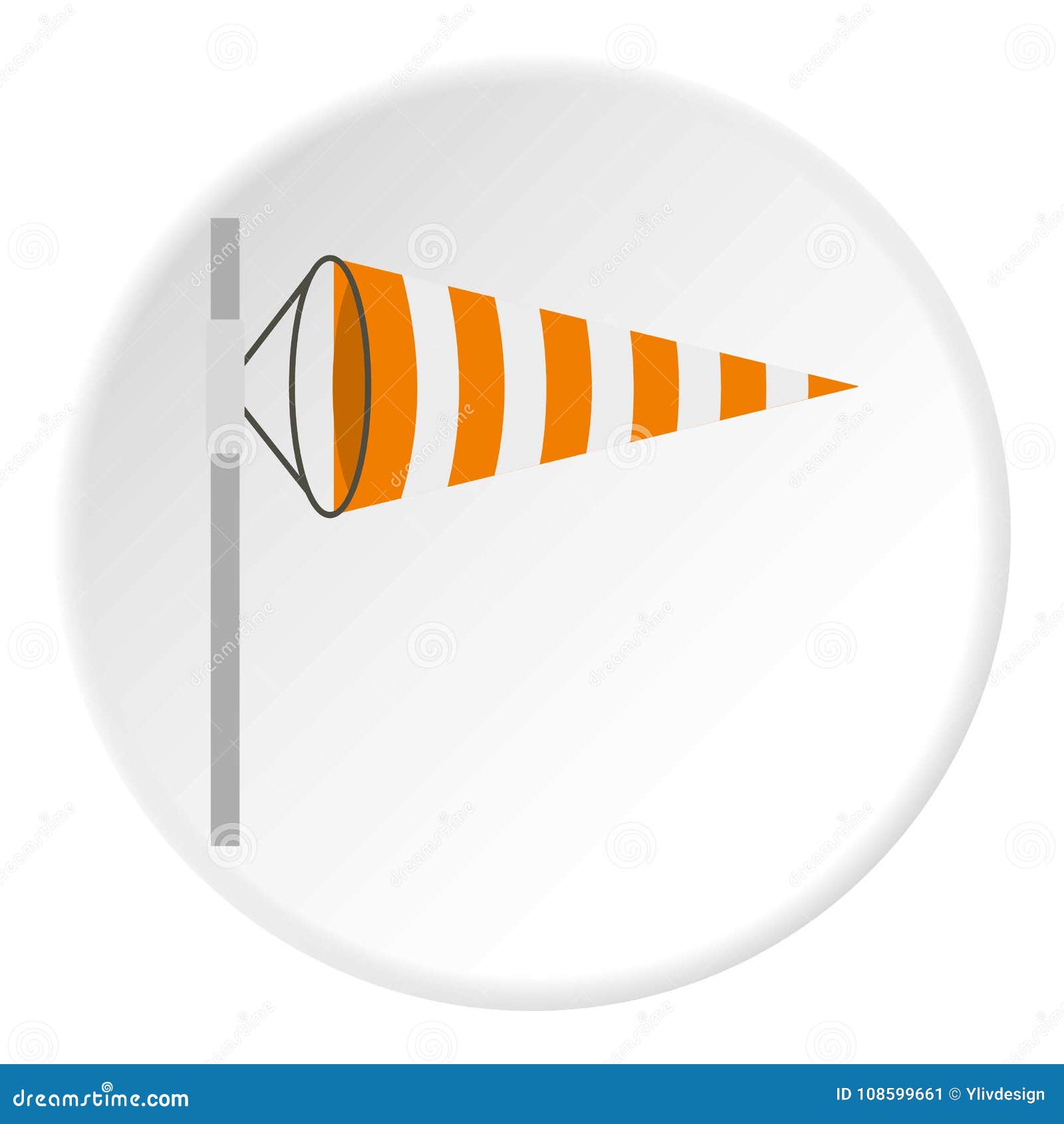 De Cirkel Van Het De Indicatorpictogram Van De Windrichting Vector ...