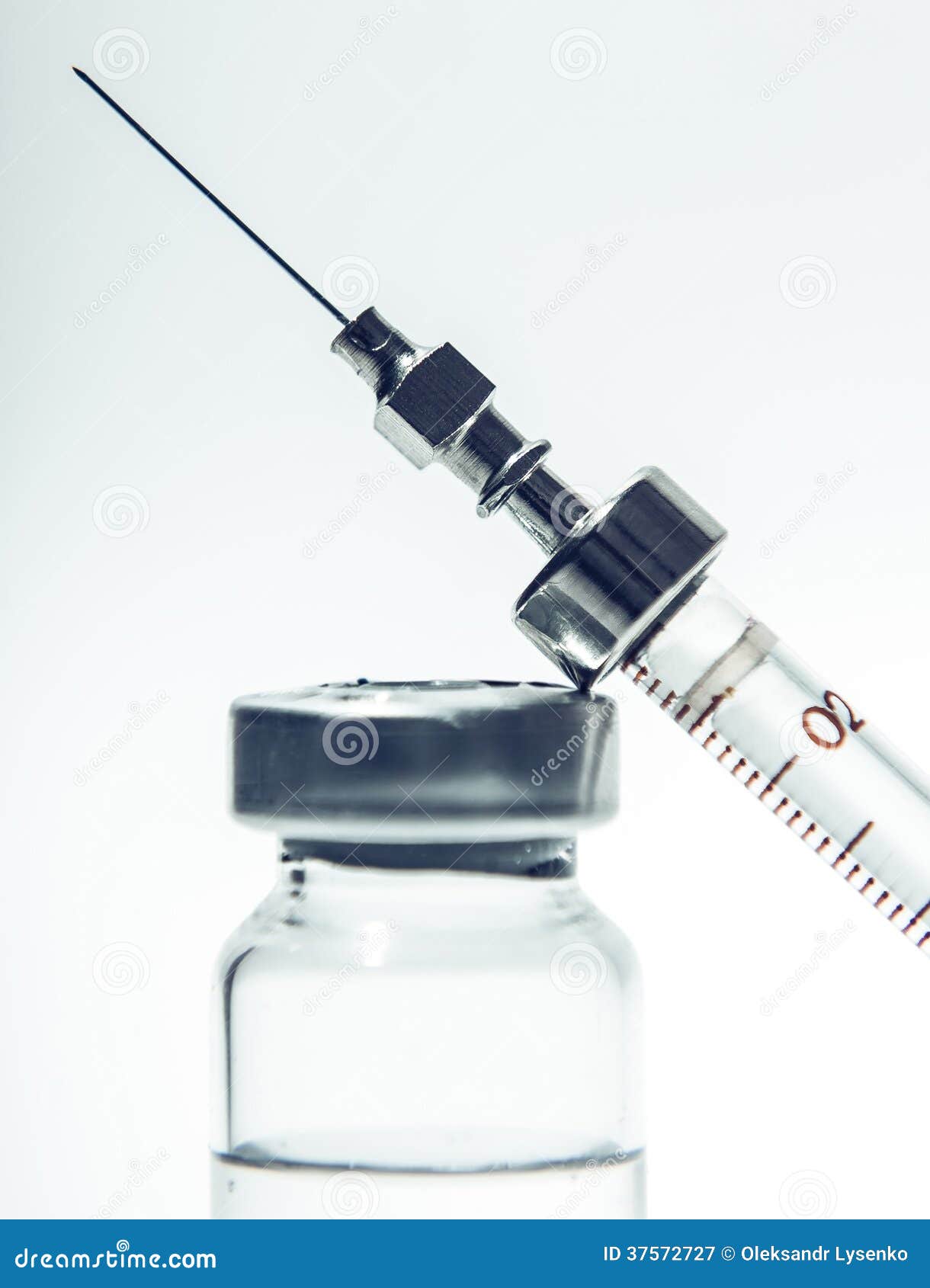 De Close-up Van De Injectiespuit Stock Afbeelding - Image of ...