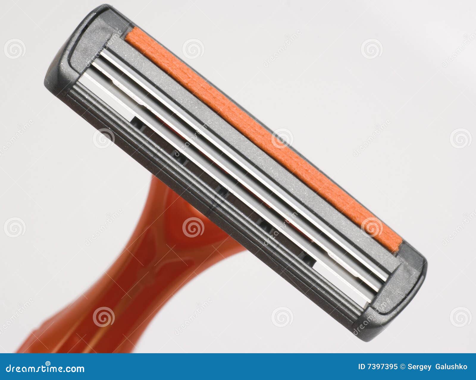 De Close-up Van Het Scheermes Stock Afbeelding - Image of geïsoleerd ...