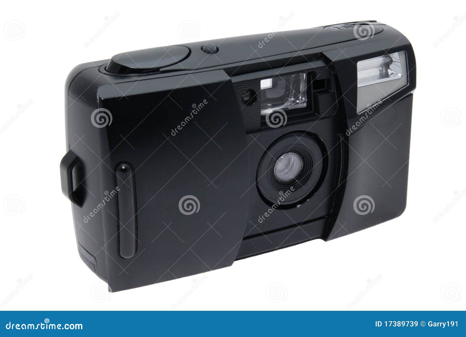 De compacte filmcamera stock afbeelding. Image of lenzen - 17389739