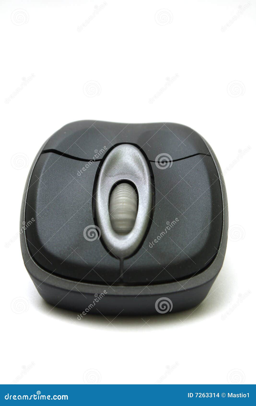 De computer muis is grijs stock foto. Image of pers, nuttig - 7263314