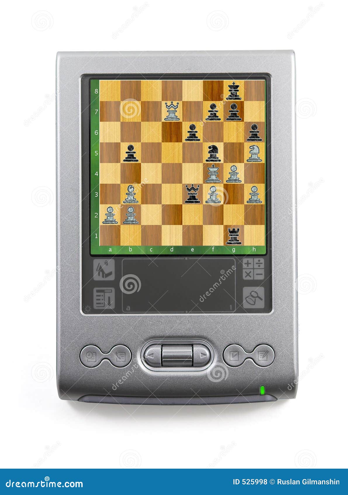 De computer van de zak. stock foto. Image of contactpersoon - 525998