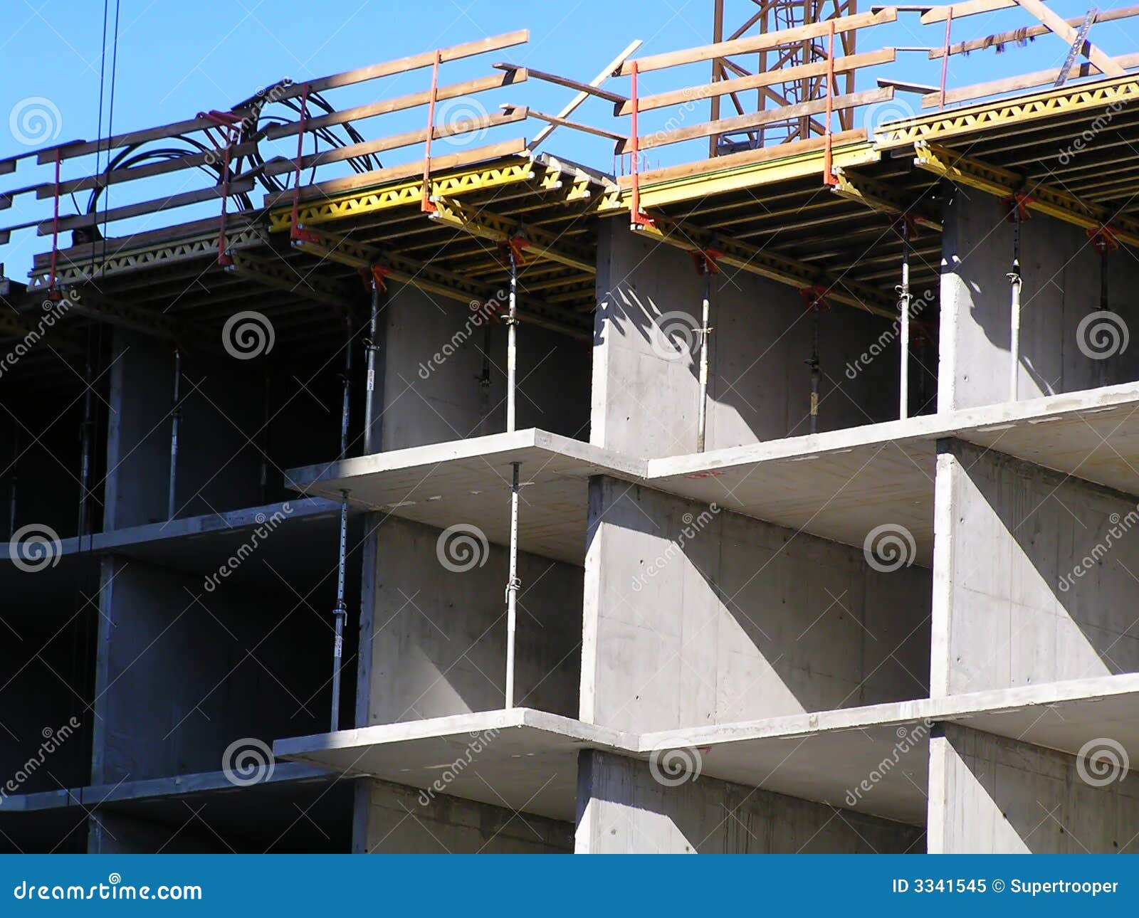 De Concrete Structuur Van De Gietvorm Stock Afbeelding - Image of ...