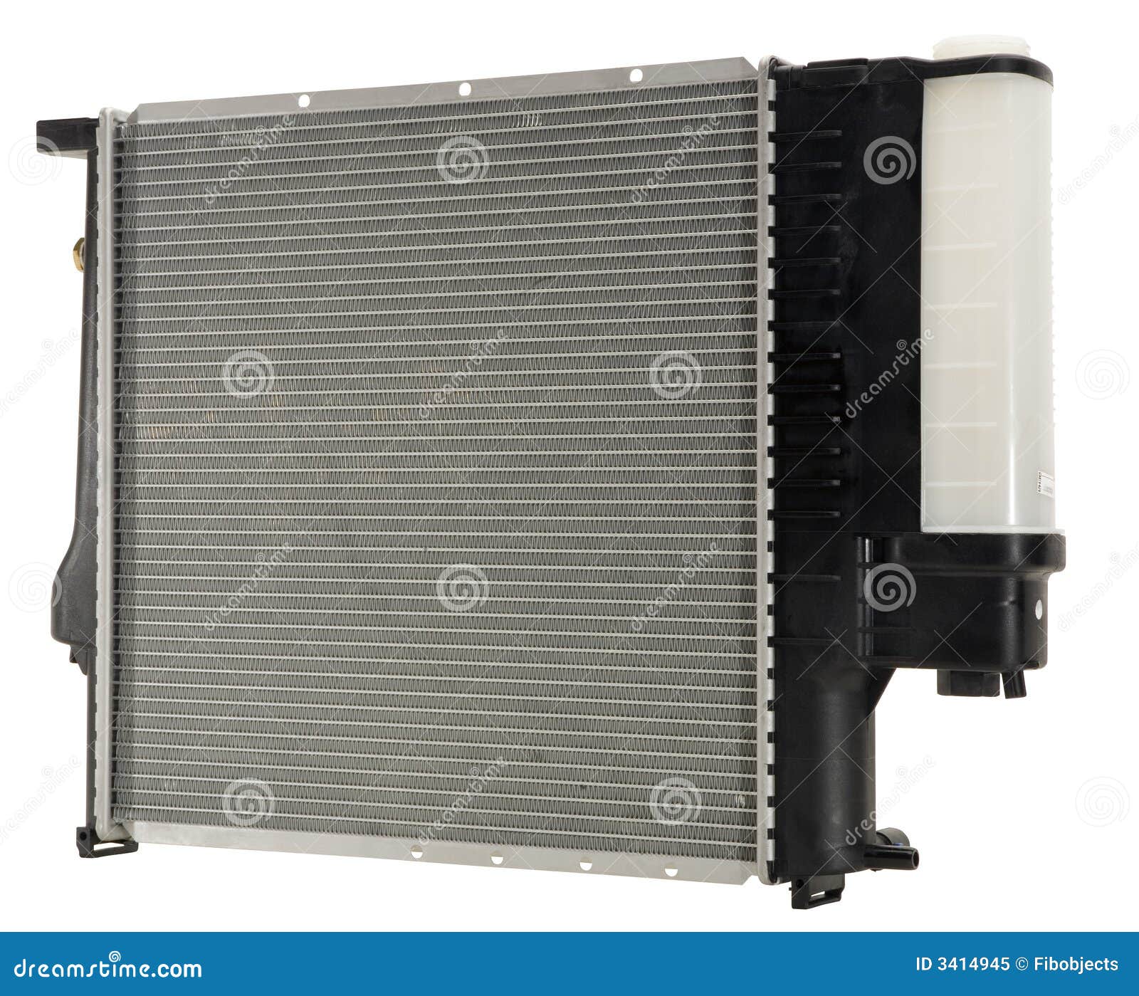 De Condensator Van De Motor Van Een Auto Stock Afbeelding - Image of ...