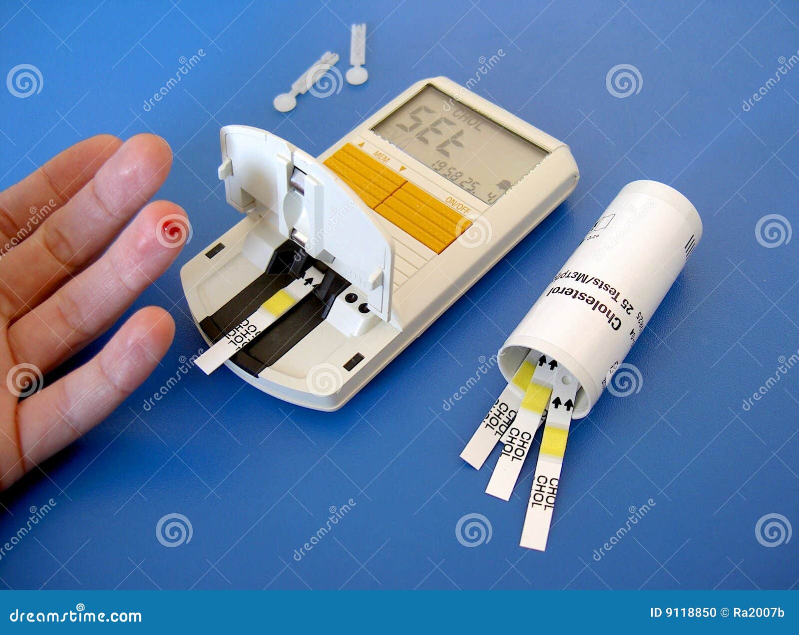 De Controle Van De Cholesterol Stock Foto - Image of geduldig ...