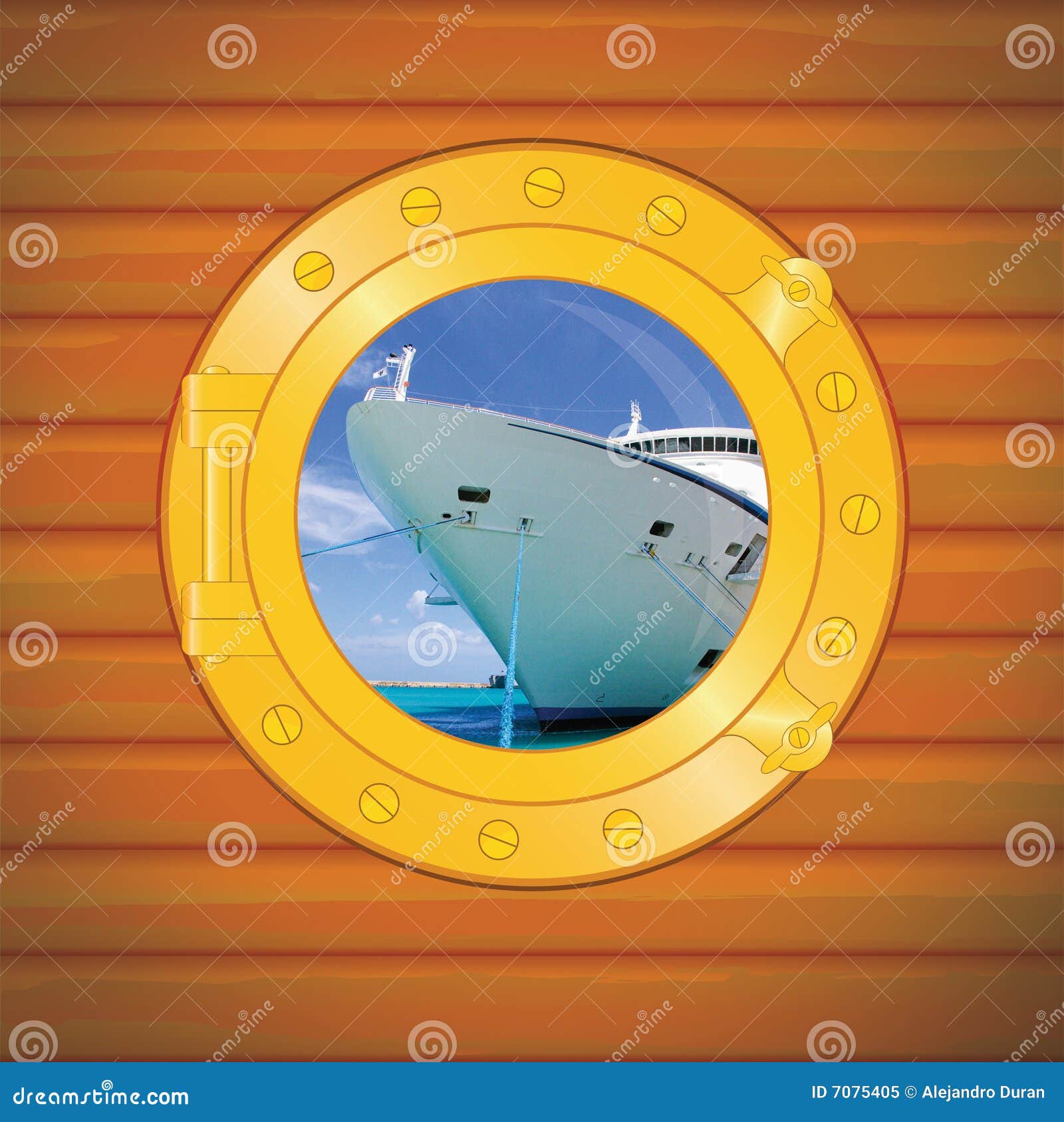 De Cruisevoering II Van De Patrijspoort Stock Illustratie ...