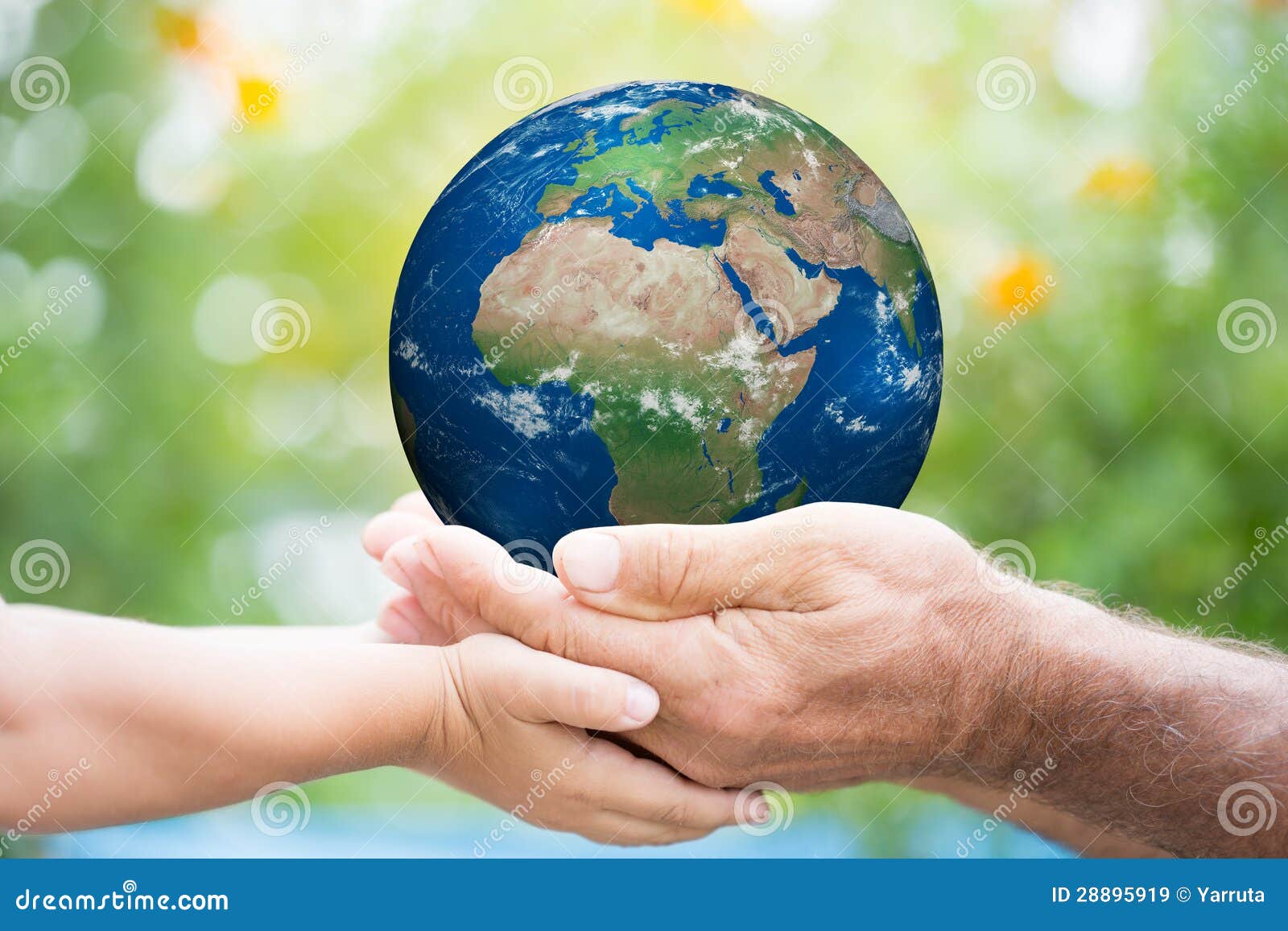 De dag van de aarde stock afbeelding. Image of horizontaal - 28895919