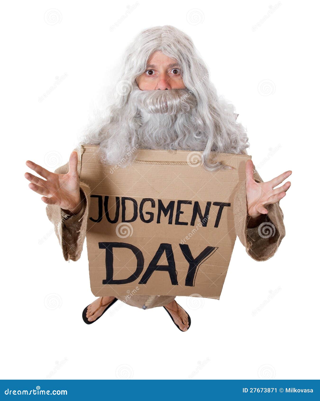 De dag van het oordeel stock afbeelding. Image of mens - 27673871