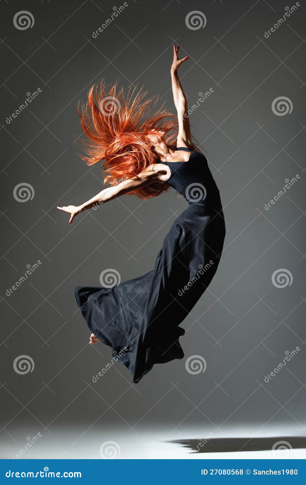 De danser stock foto. Image of wijfje, verplaatsen, actief - 27080568