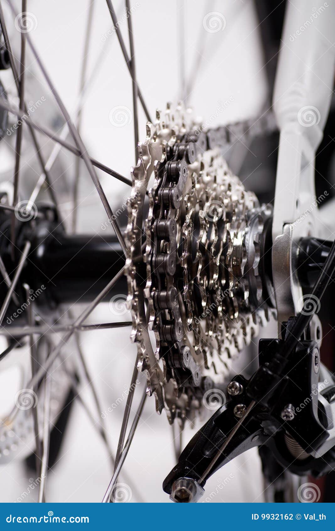 De delen van de fiets stock foto. Image of cyclus, ketting - 9932162