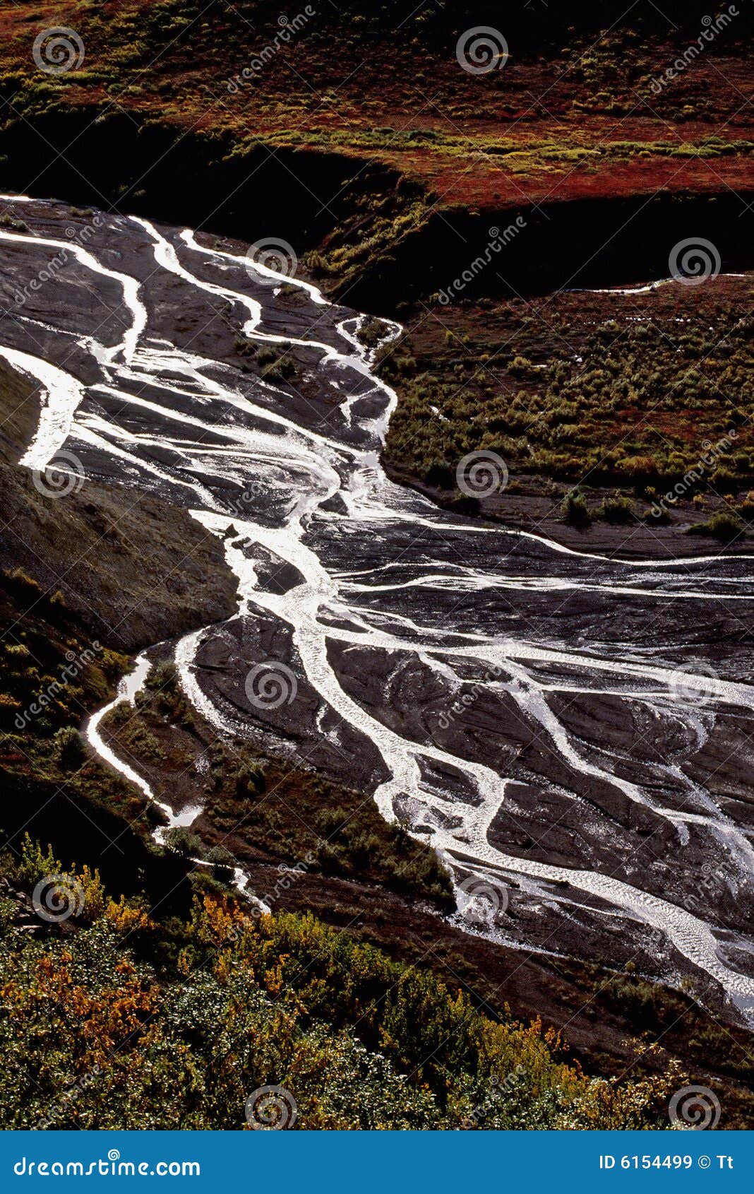 De delta van de rivier stock afbeelding. Image of verlaten - 6154499