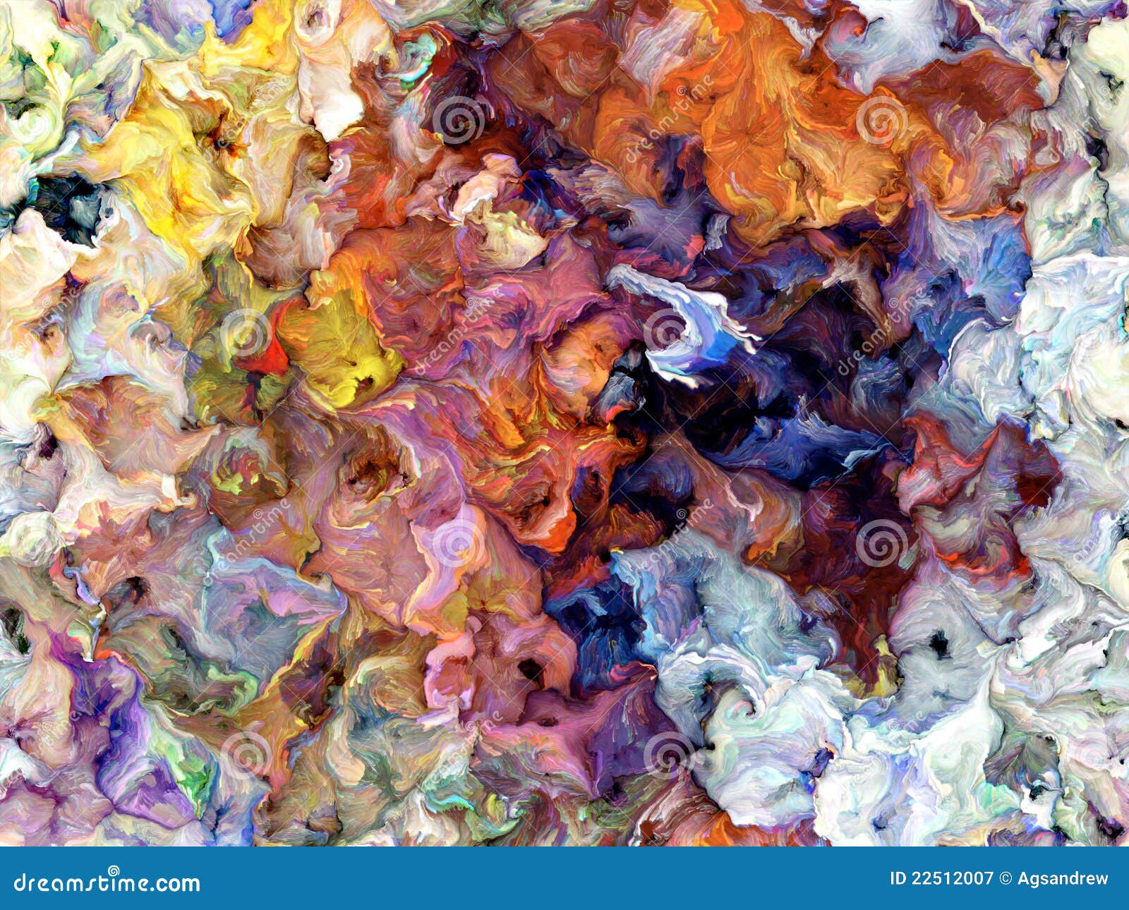 De Digitale Achtergrond Van De Textuur Van De Verf Stock Illustratie ...