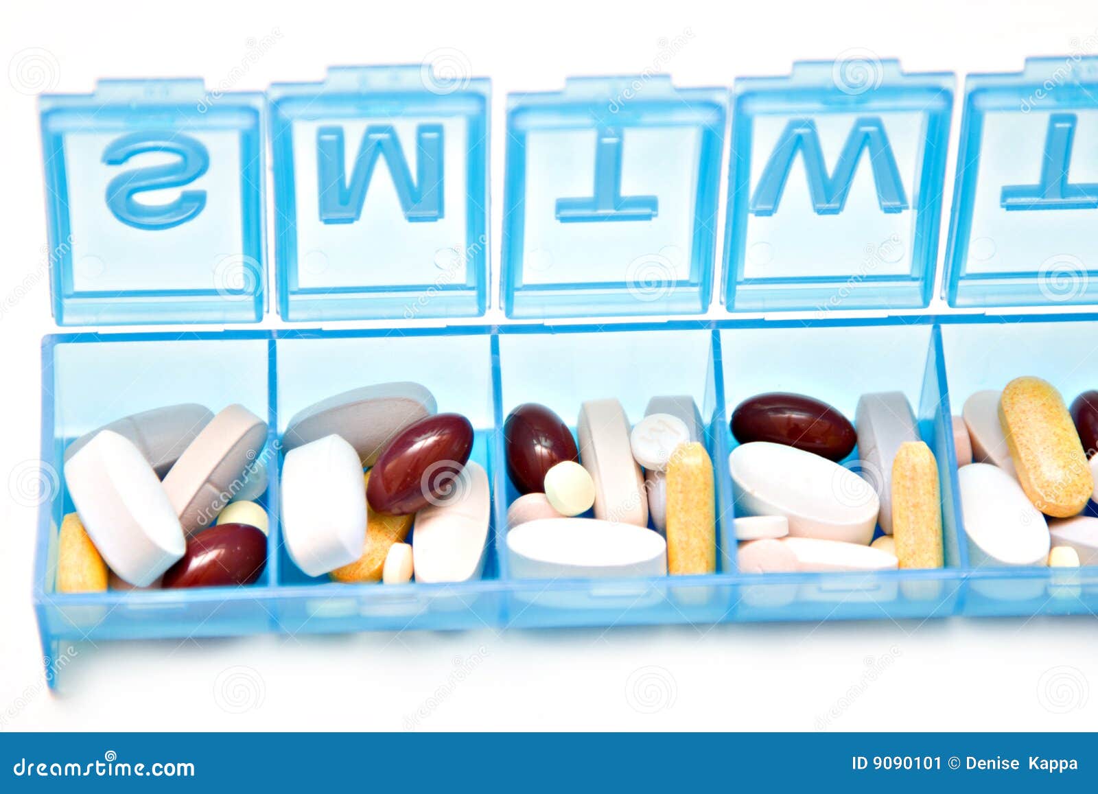 De Doos van de pil stock afbeelding. Image of voorschrift - 9090101