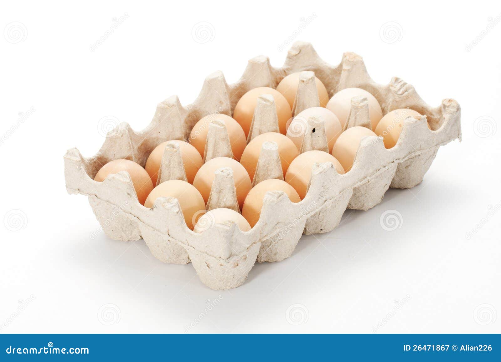 De doos van het ei stock afbeelding. Image of ovaal, doos - 26471867