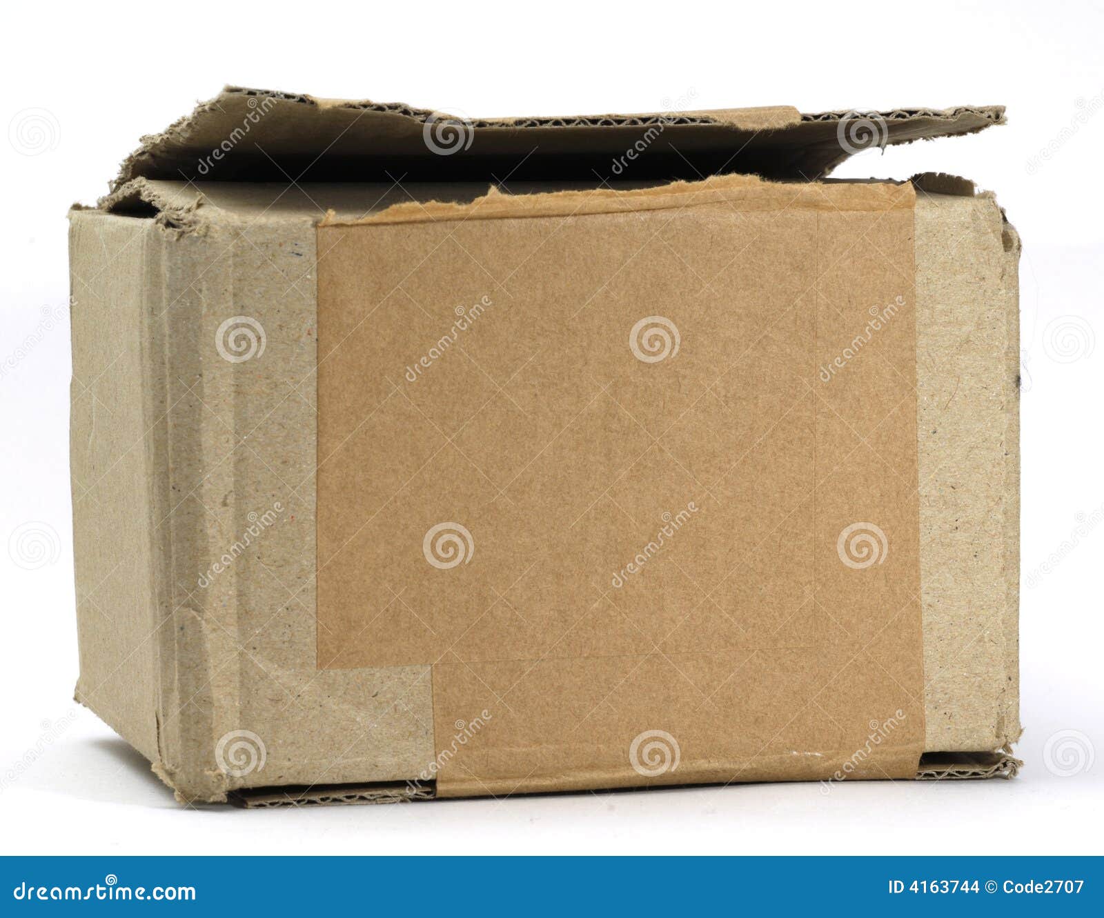 De doos van het karton stock foto. Image of document, doos - 4163744