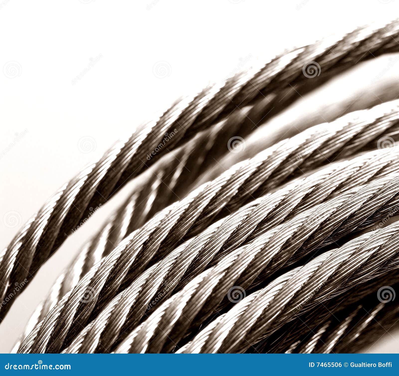 De draad van het metaal stock foto. Image of textuur, staal - 7465506