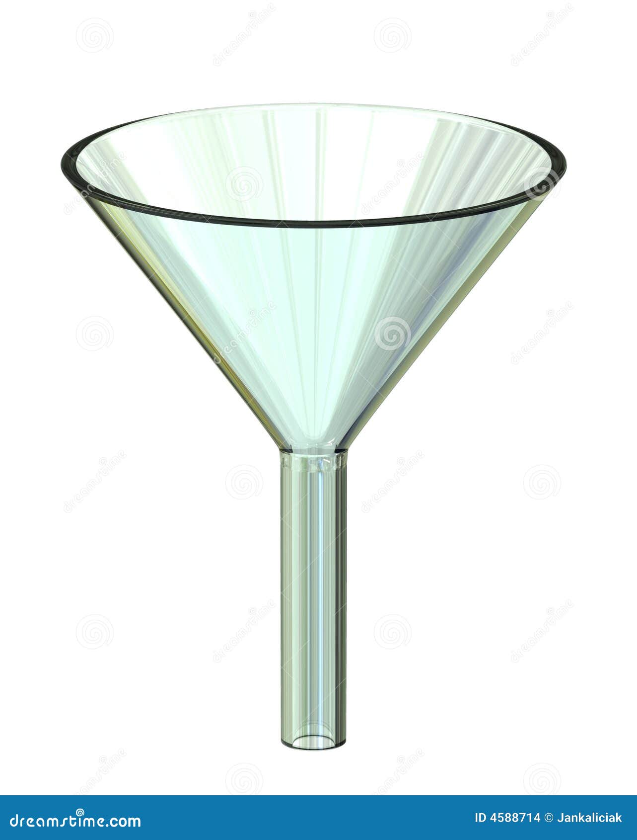 De Duidelijke Trechter Van De Filter Stock Illustratie - Illustration ...