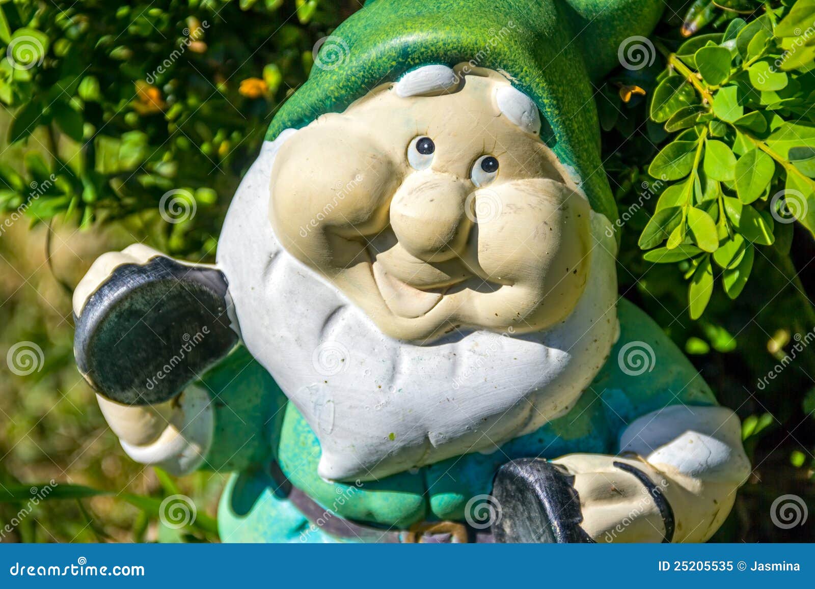 De dwerg van de tuin stock afbeelding. Image of plezier - 25205535