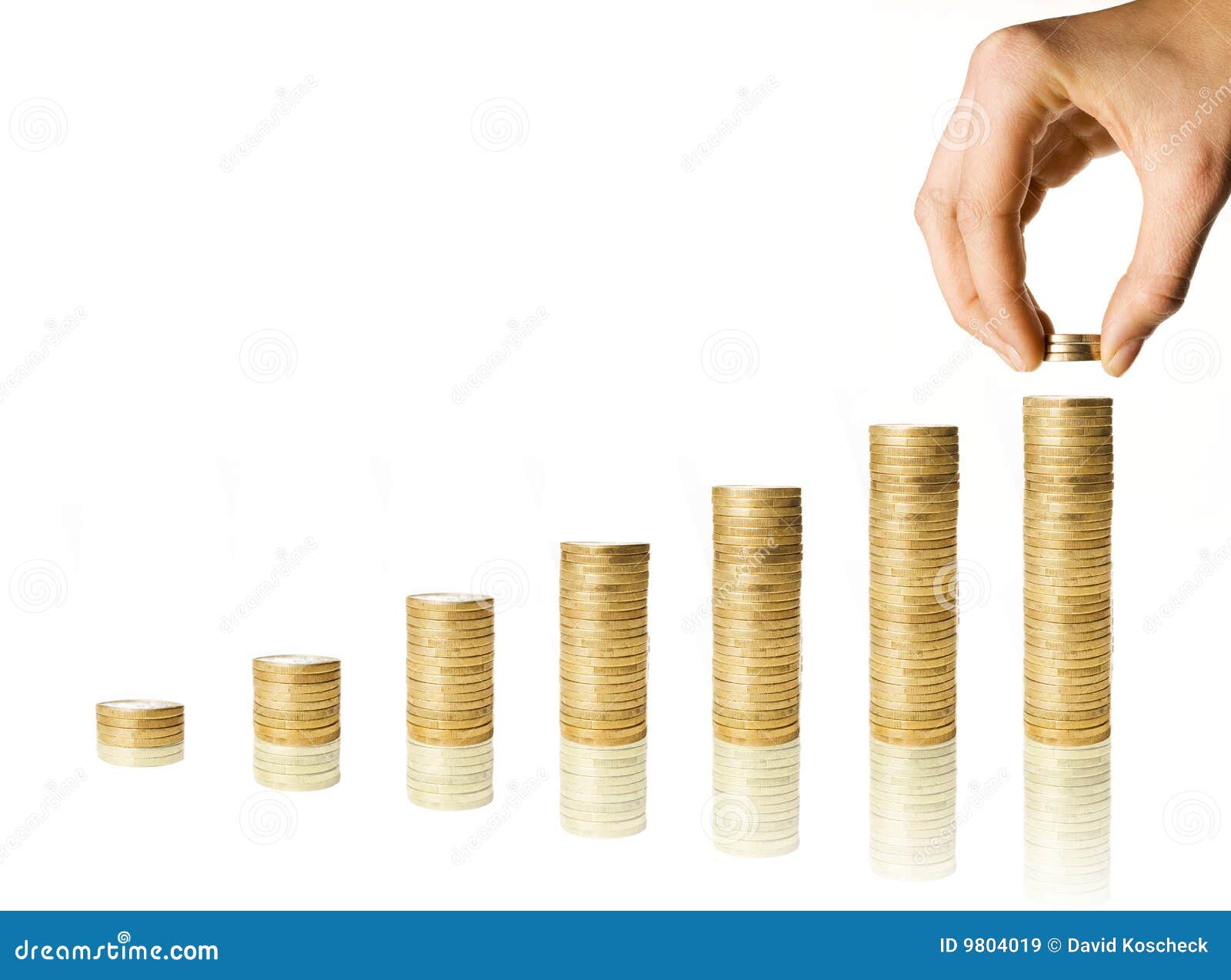 De economische groei stock afbeelding. Image of contant - 9804019