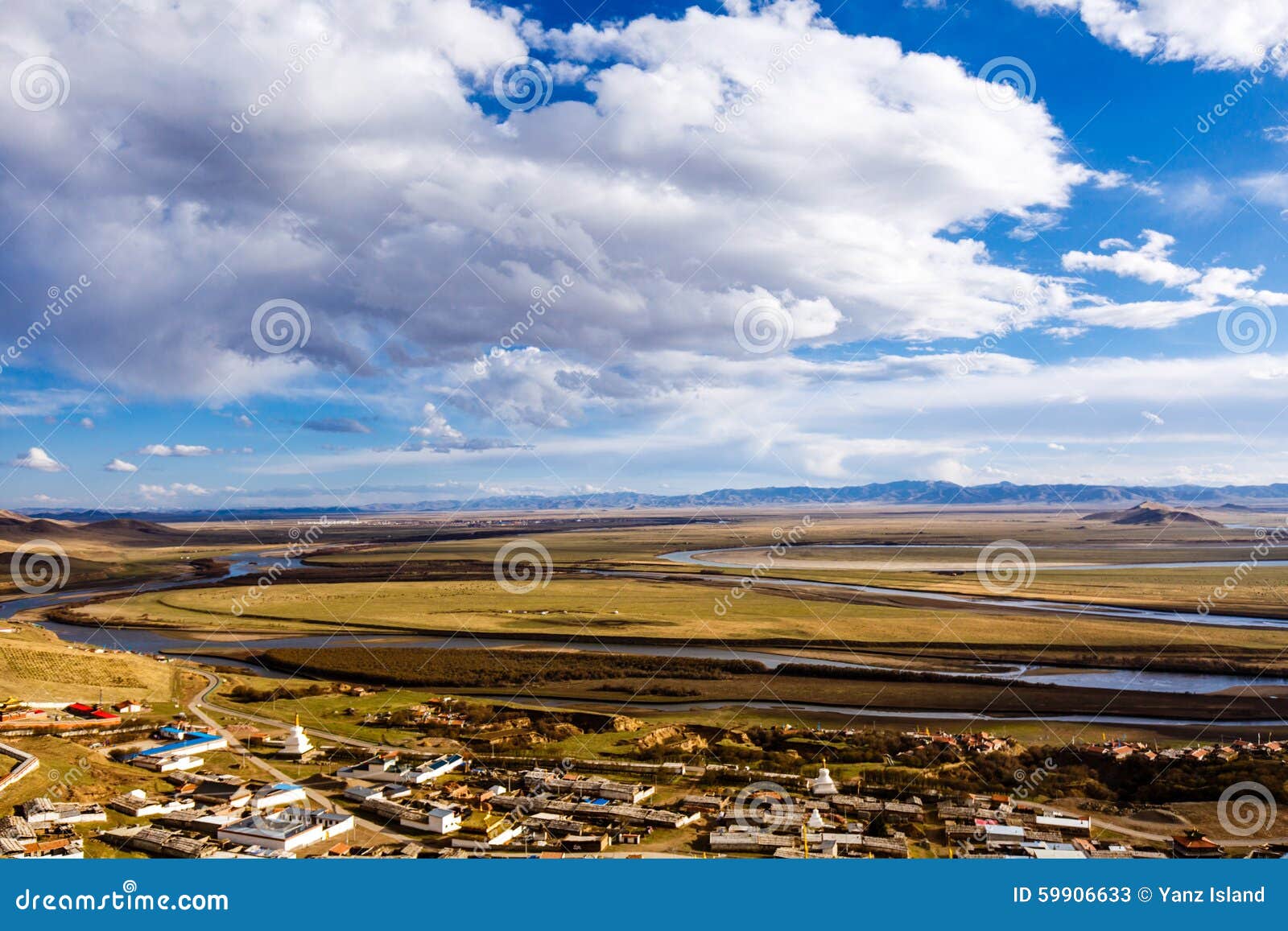 De Eerste Kromming Van Gele Rivier Stock Afbeelding - Image of kromming ...