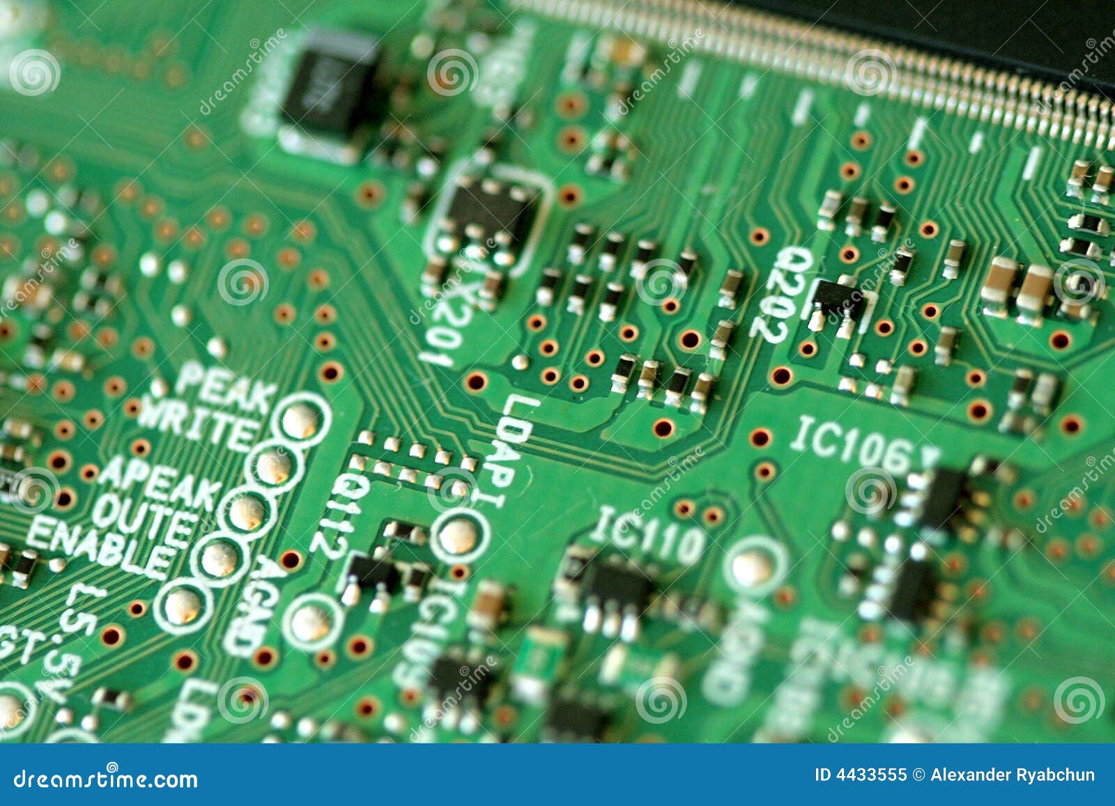 De Elektronika Van De Computer Stock Afbeelding - Image of industrie ...