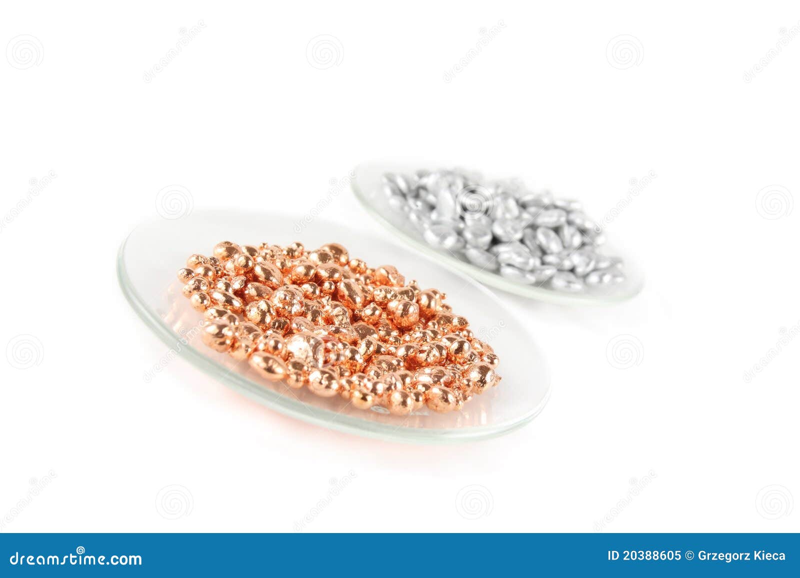 De Elementen Van Het Koper En Van Het Aluminium Stock Afbeelding ...