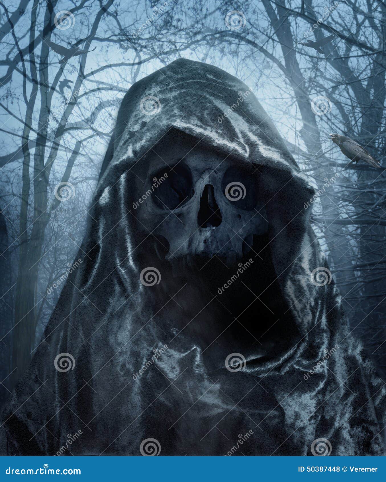 De Engel Van Dood Demon Van Duisternis Stock Foto - Image of hoofd ...