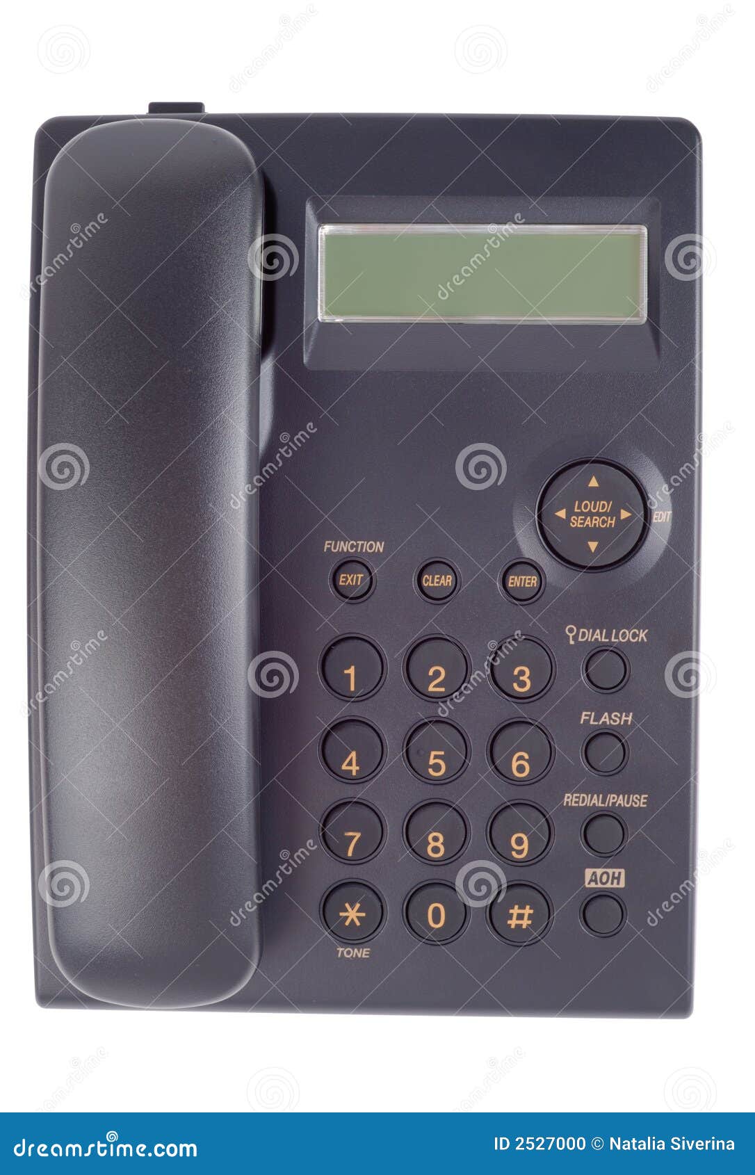 De Enige Telefoon Van Het Bureau Stock Foto - Image of telefoon, leven ...