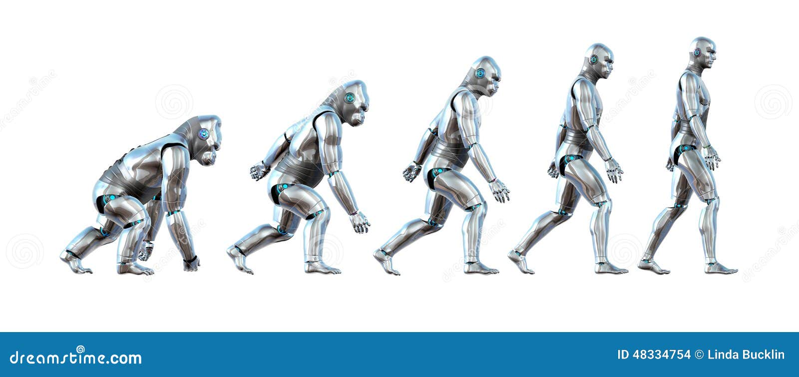 De Evolutie Van Technologie Stock Illustratie - Illustration of grafiek ...