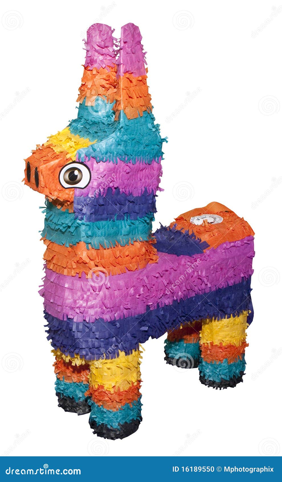 De Feestneus van Pinata stock foto. Image of pret, gekleurd - 16189550