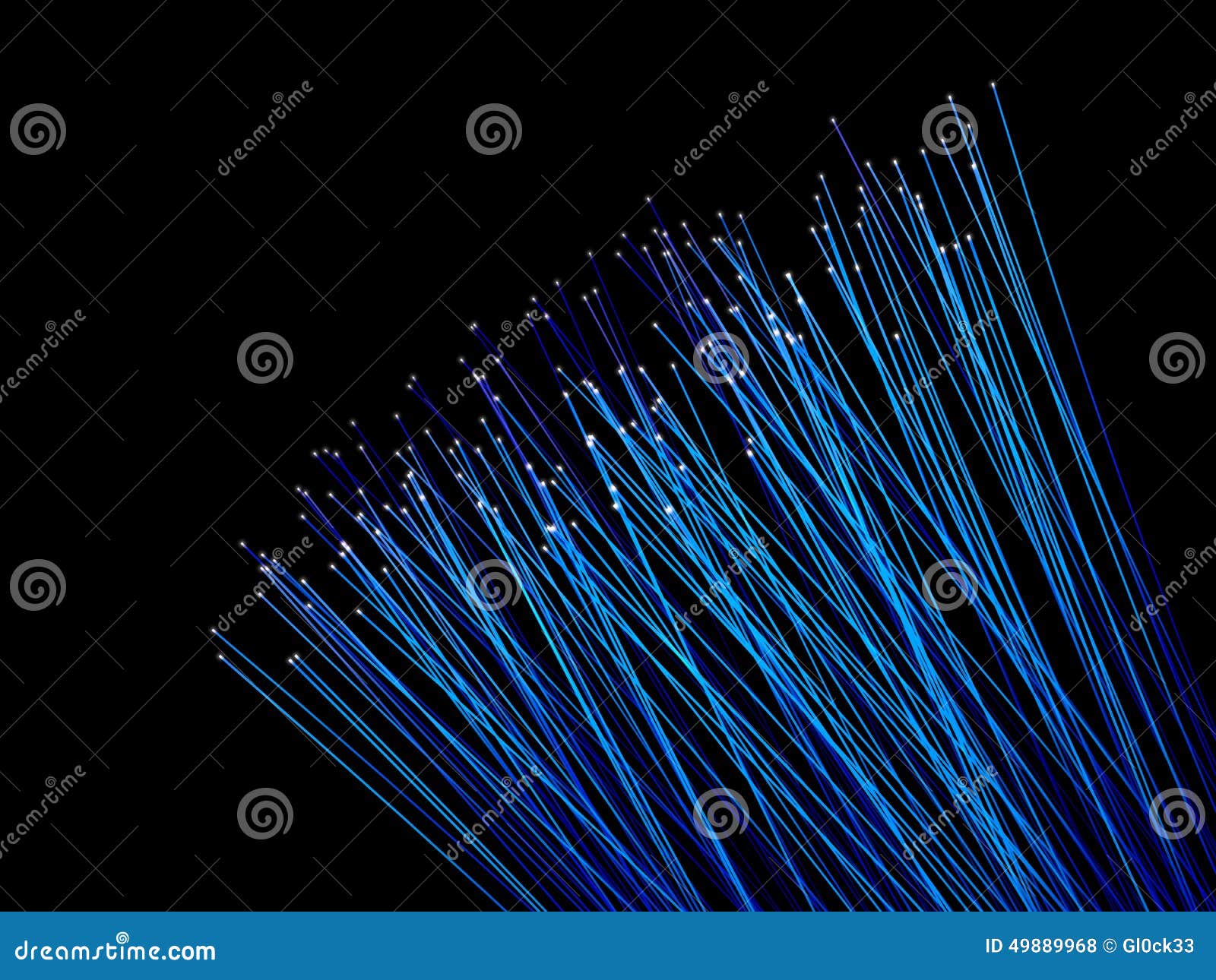 De fibra óptica stock de ilustración. Ilustración de moderno - 49889968